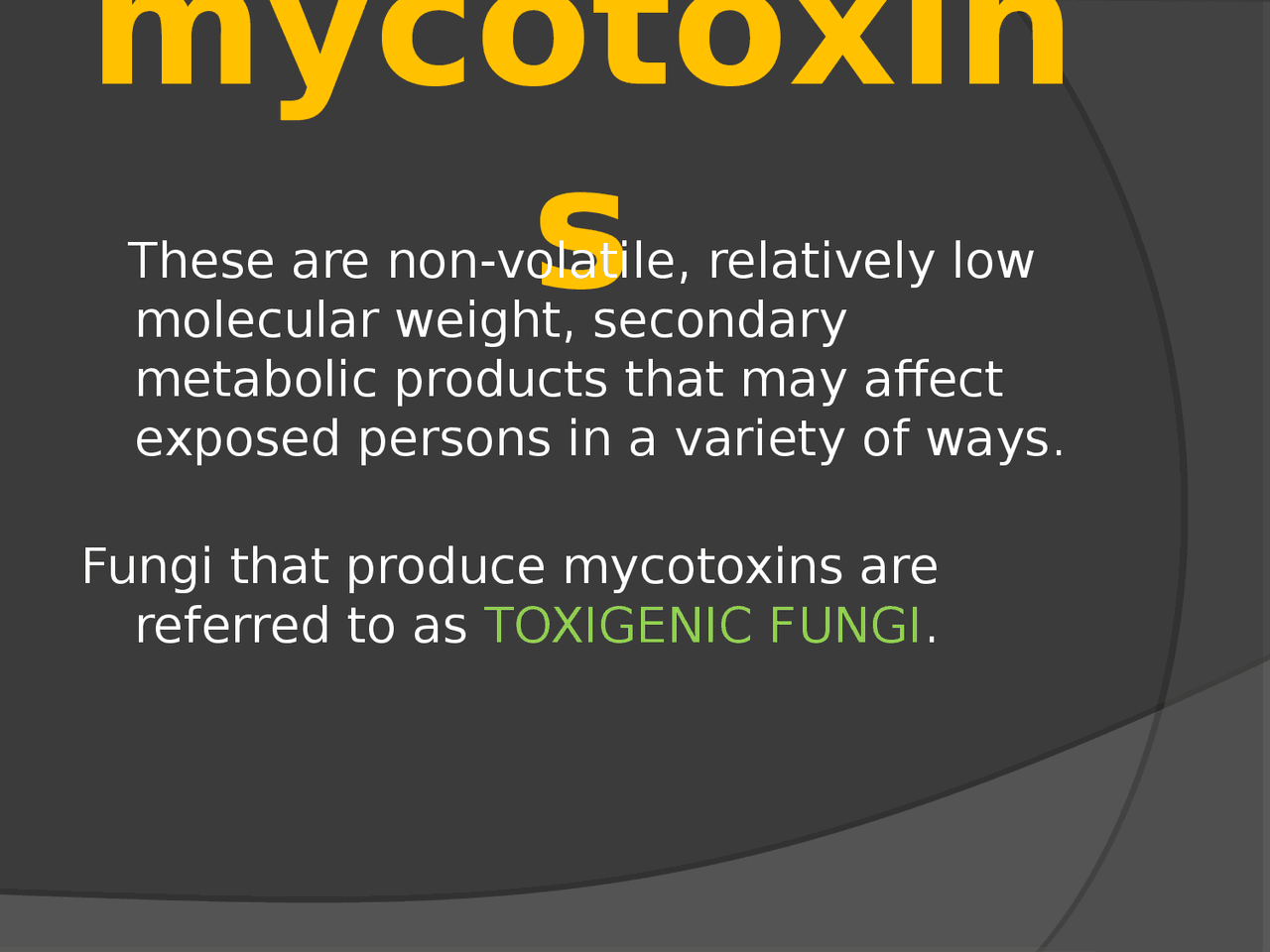Medical Mycology Ppt Lecture Notes Botany And Agronomy Docsity