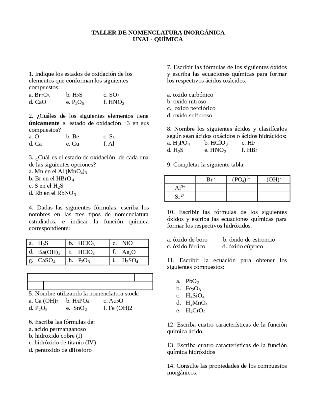 Taller De Mediciones Examen Docsity