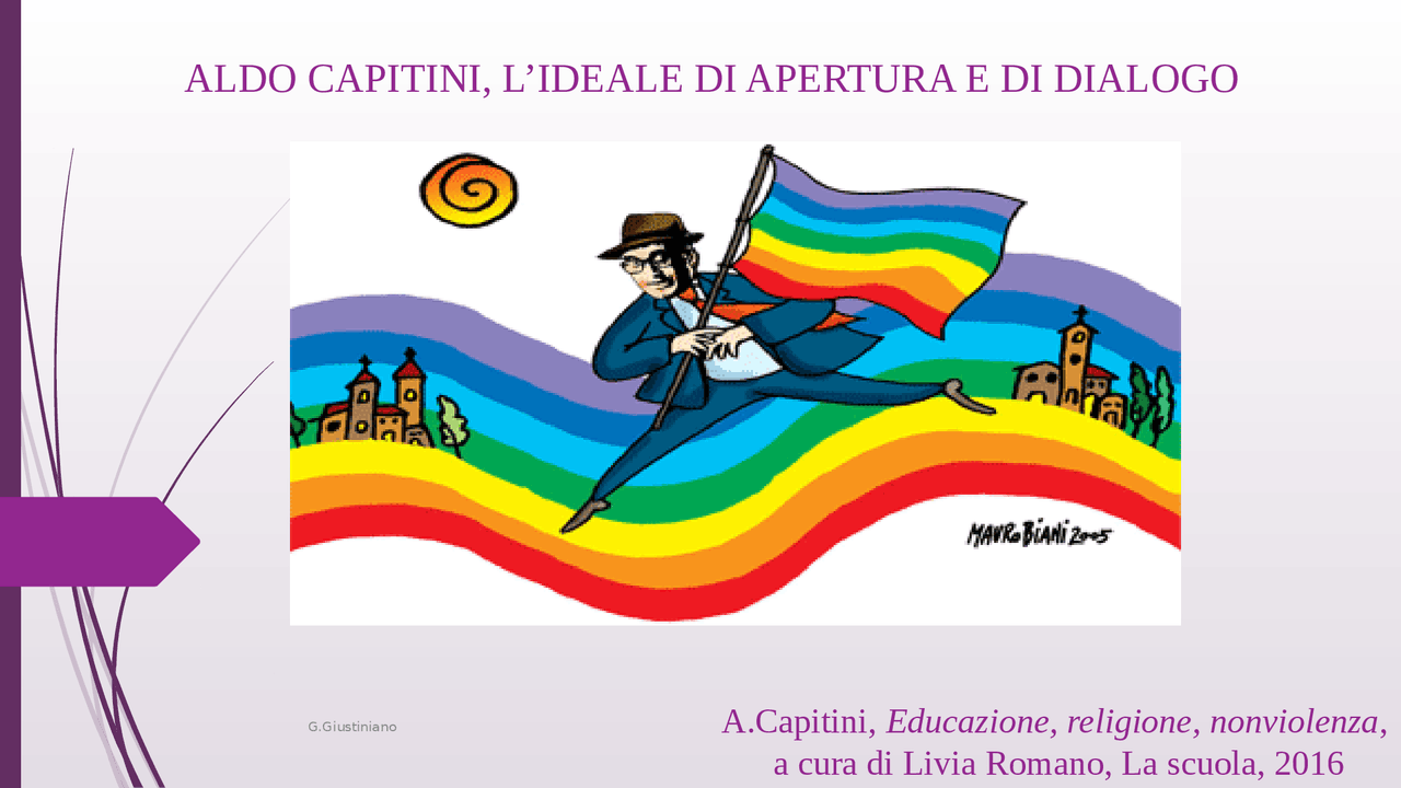 Aldo Capitini Di Livia Romano Docsity