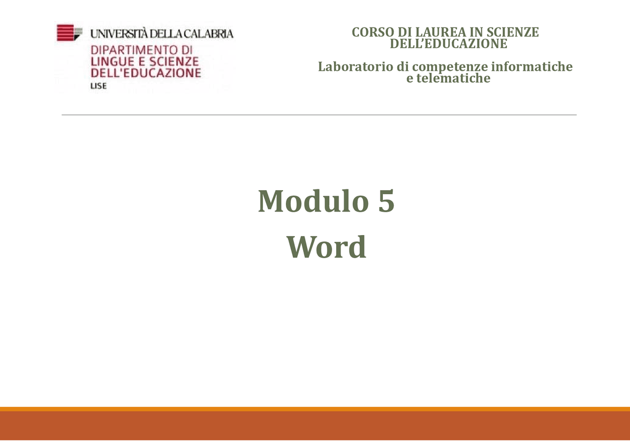 Spiegazioni Informatica Docsity