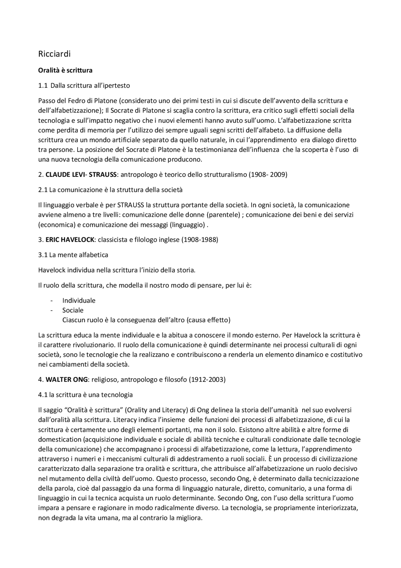 Esame Teorie E Tecniche Della Comunicazione Docsity