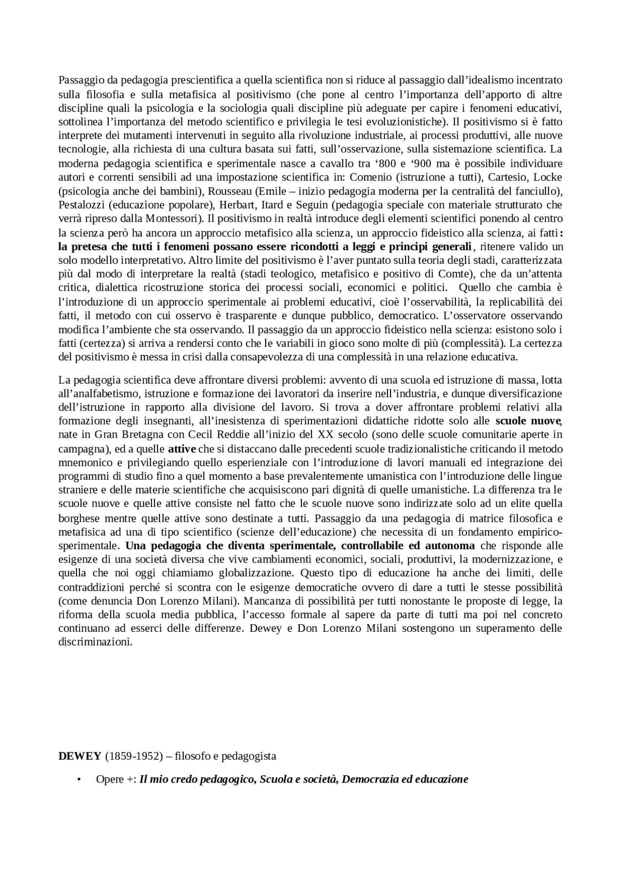 Dalla Certezza Alla Complessità Docsity