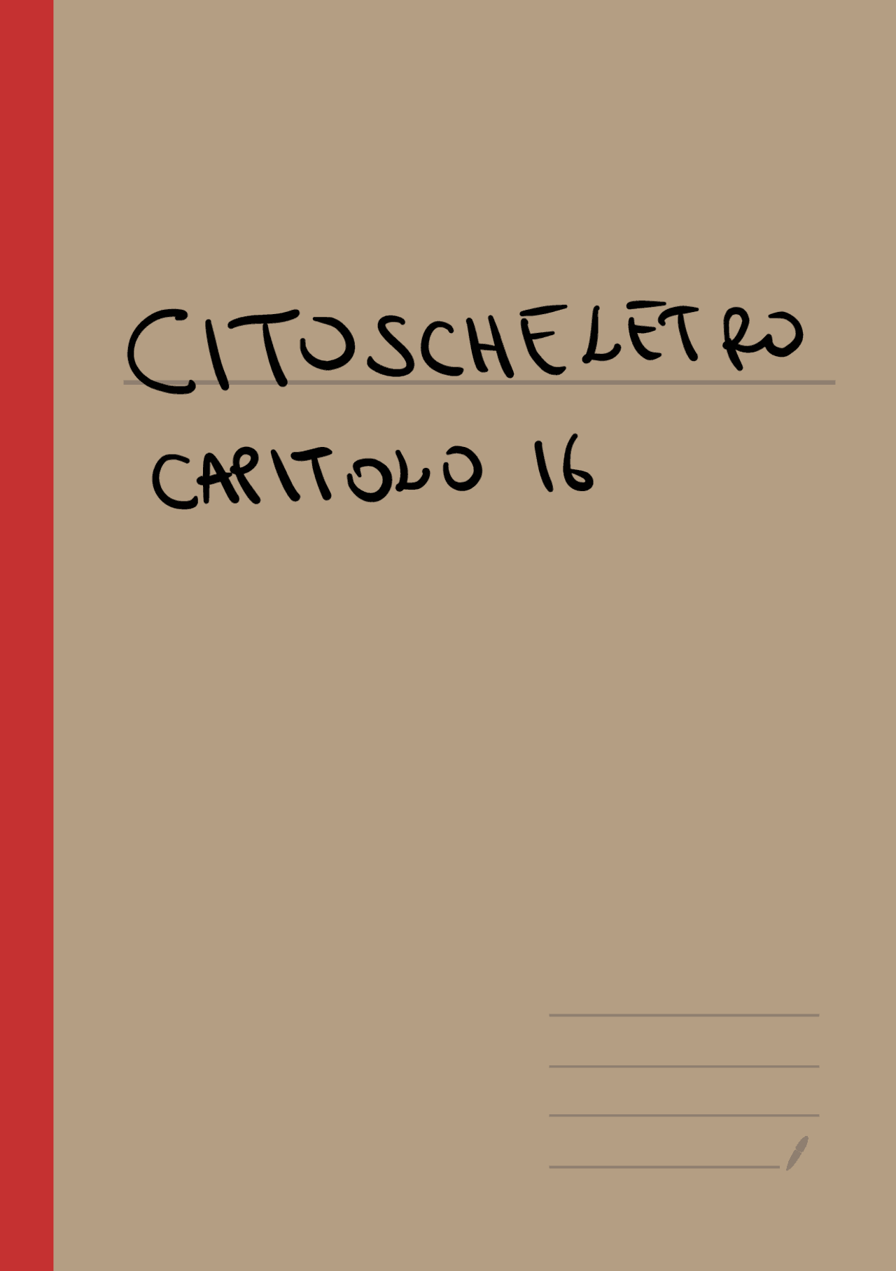 Appunti Citoscheletro Docsity
