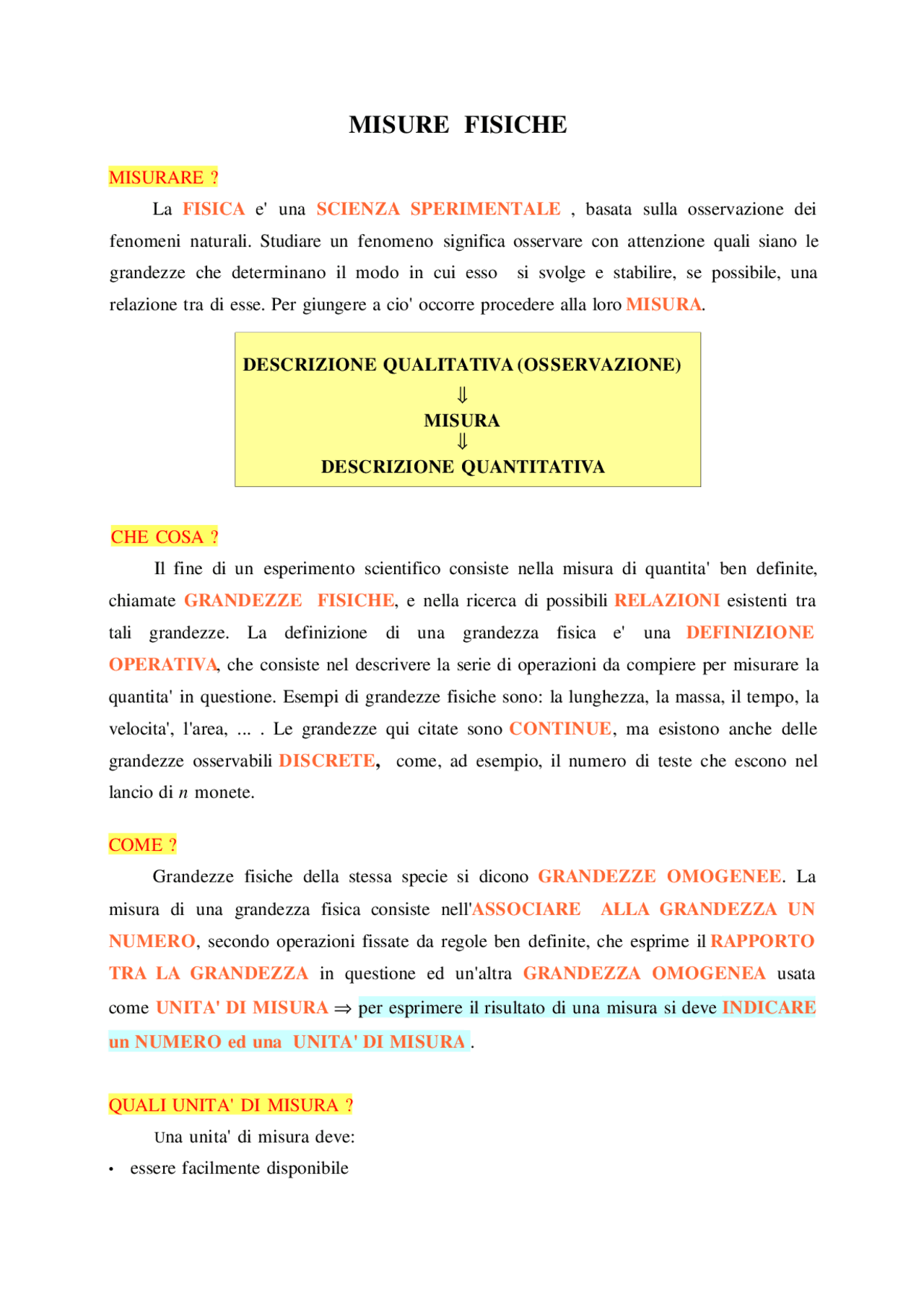 Dispense Statistica E Laboratorio Docsity
