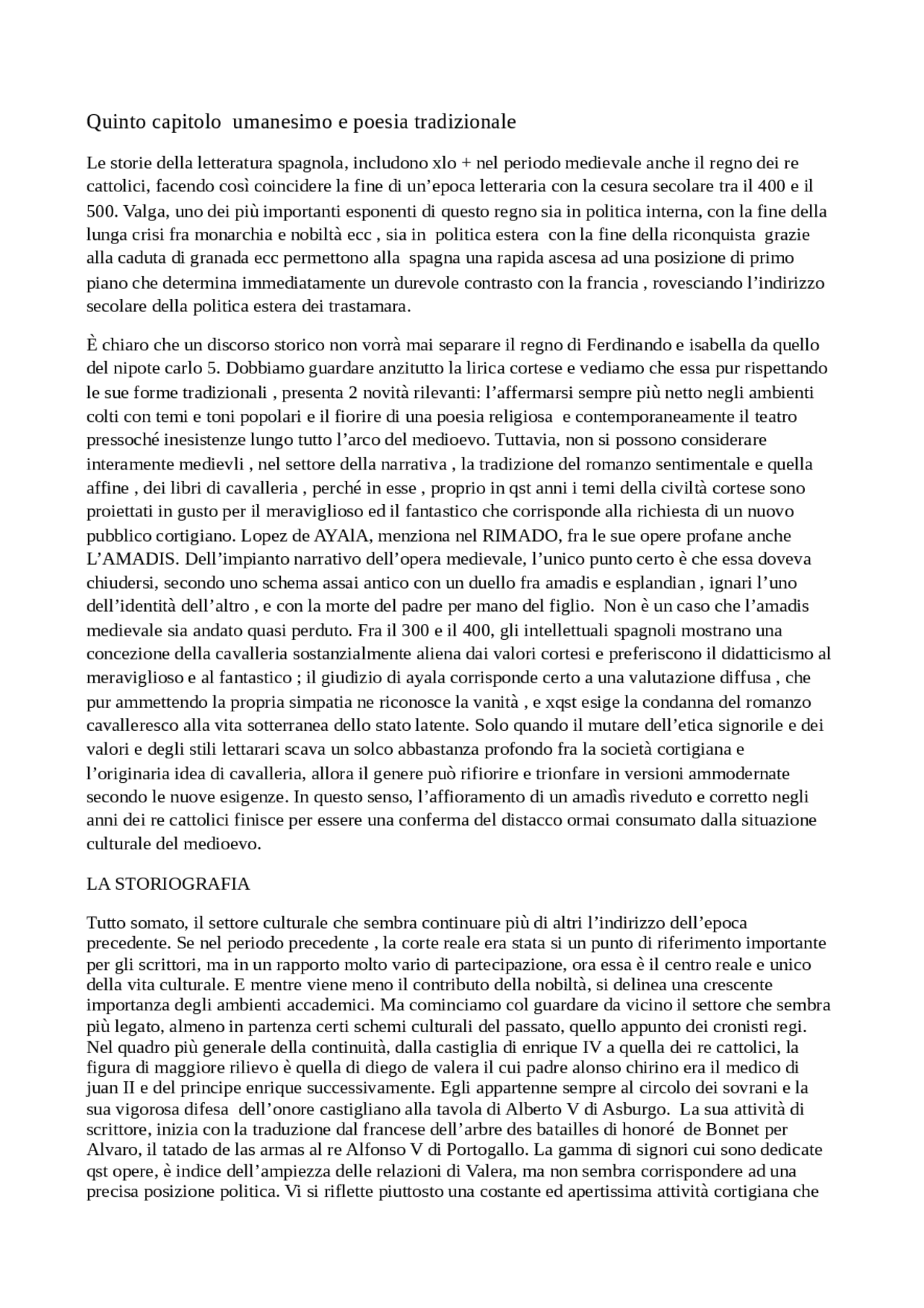Riassunto Dettagliato Umanesimo Cristiano Docsity