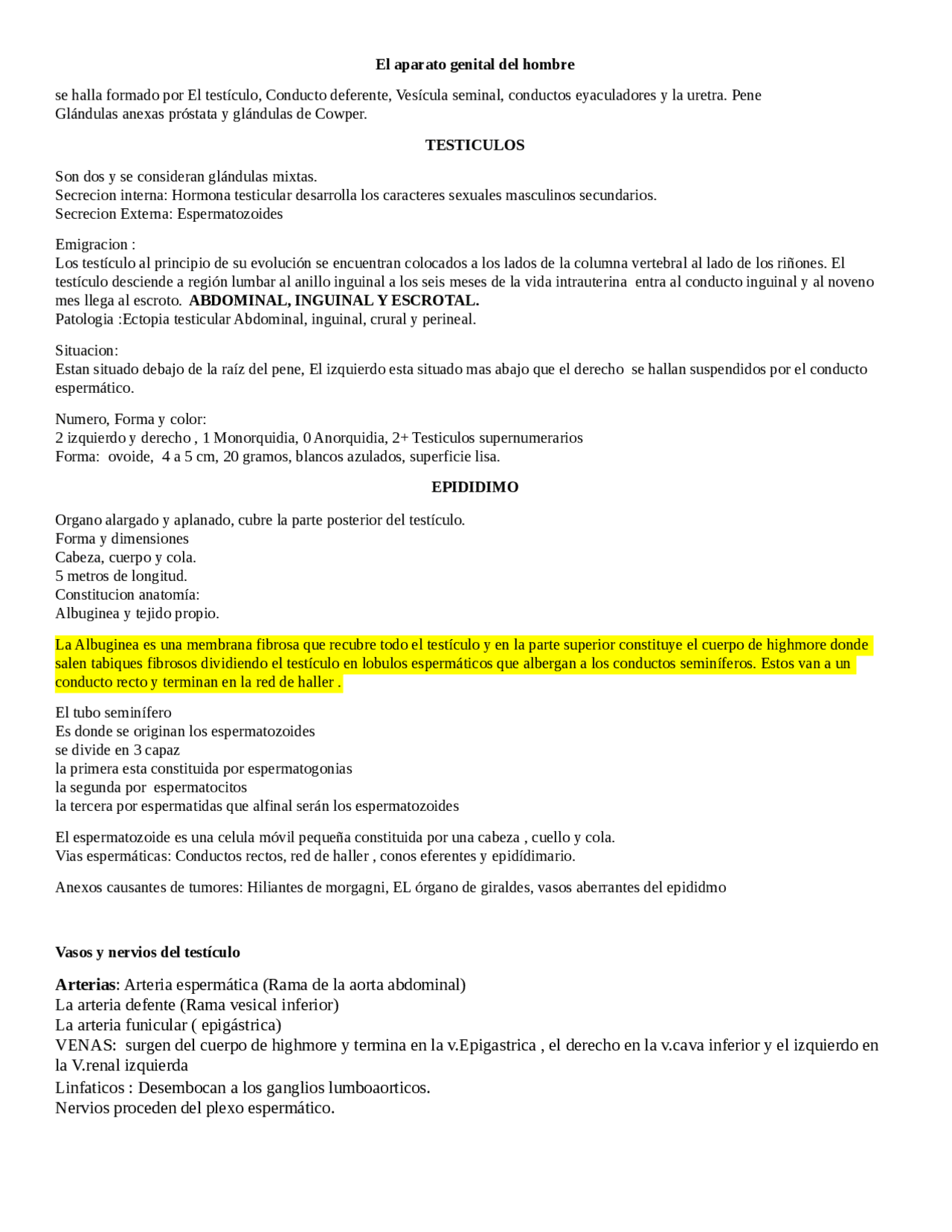 Aparato Genital Masculino Osi Docsity