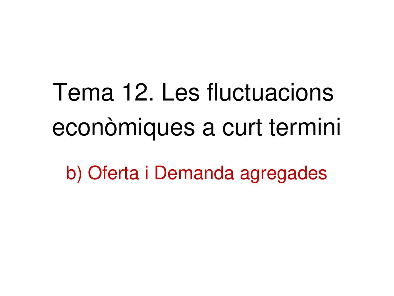 Economia 1r Sociologia Uab Docsity
