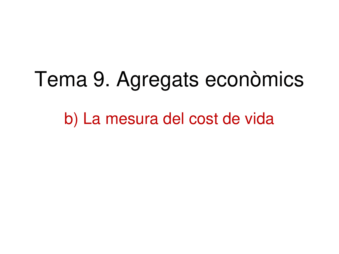 Economia 1r Sociologia Uab Docsity