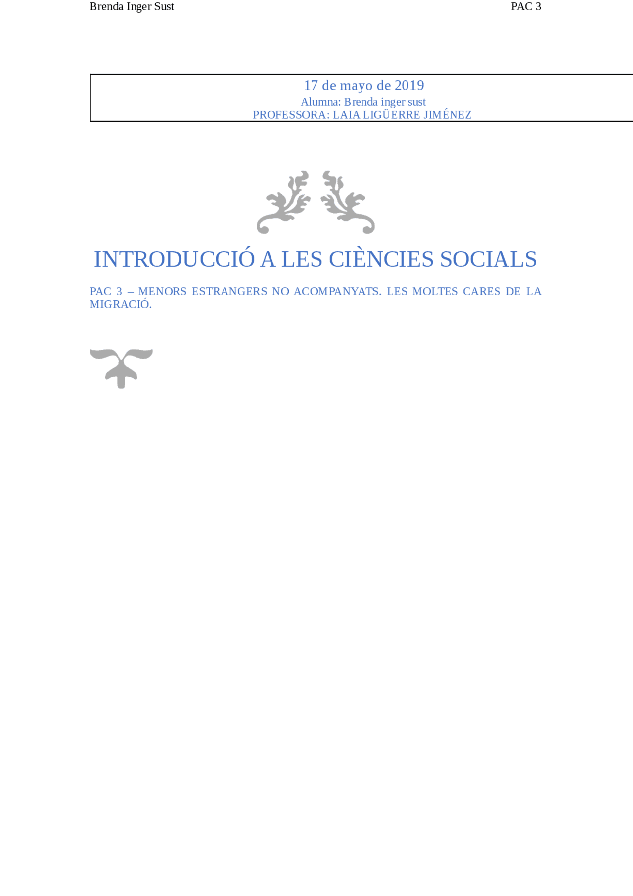 Introducció Ciencies Socials Pac 3 Docsity