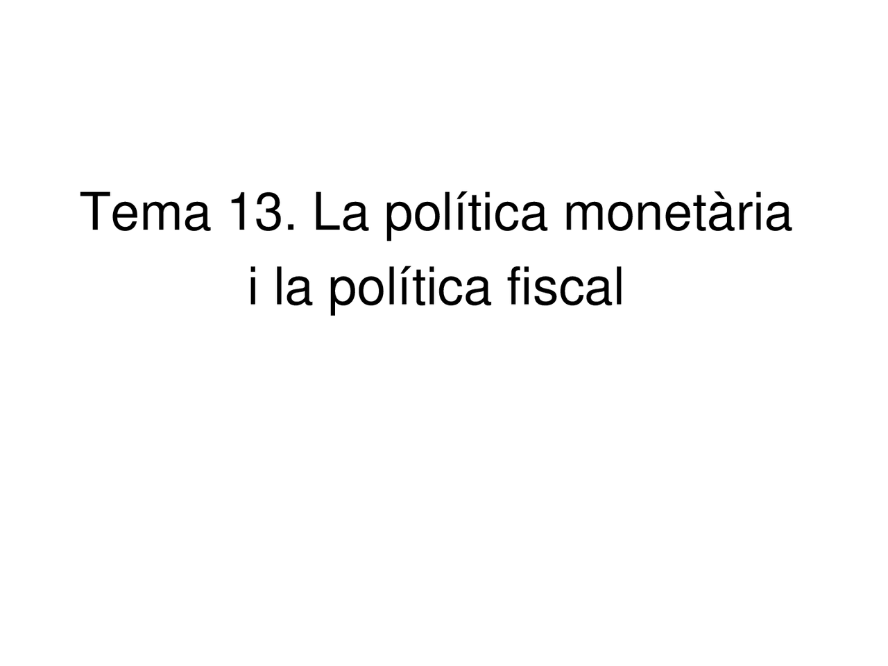 Economia 1r Sociologia Uab Docsity