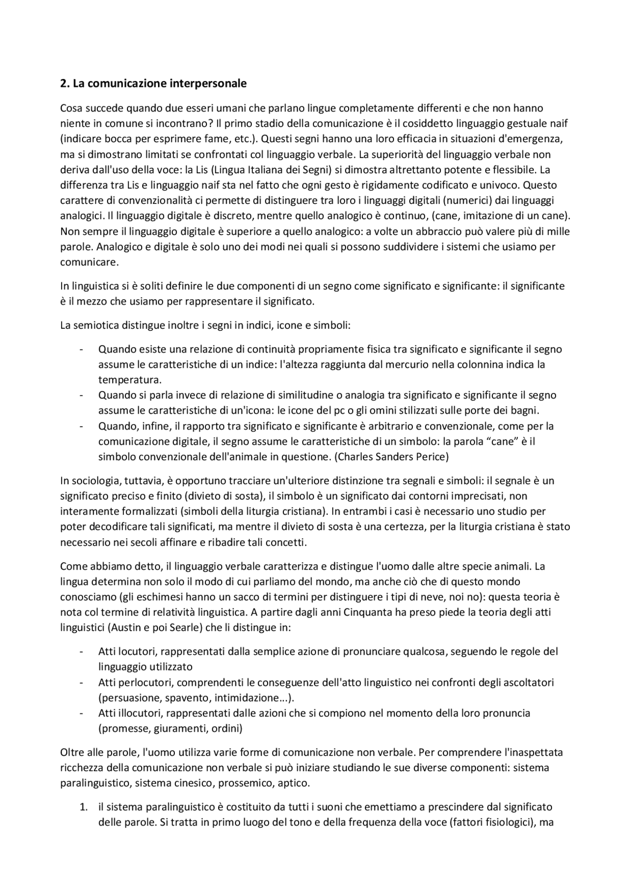 Sociologia Della Comunicazione Docsity