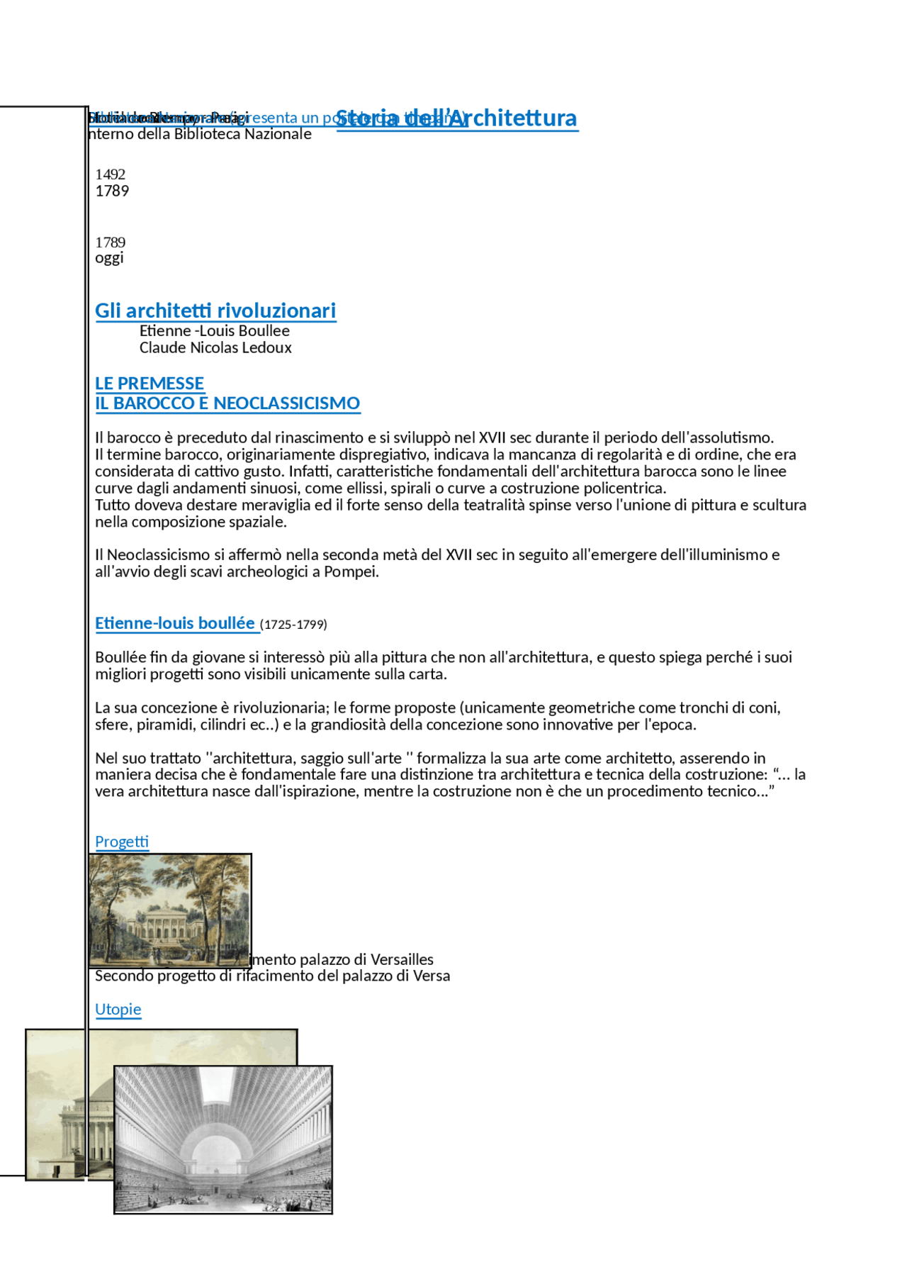 Storia Dellarchitettura Docsity