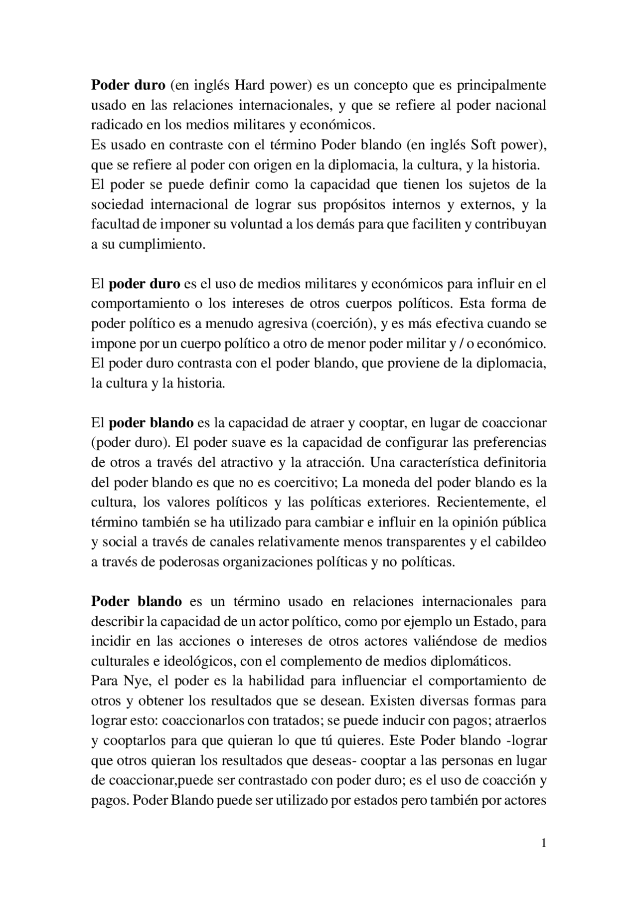 Como funciona el regimen electoral y el concepto de poder duro y blando ...