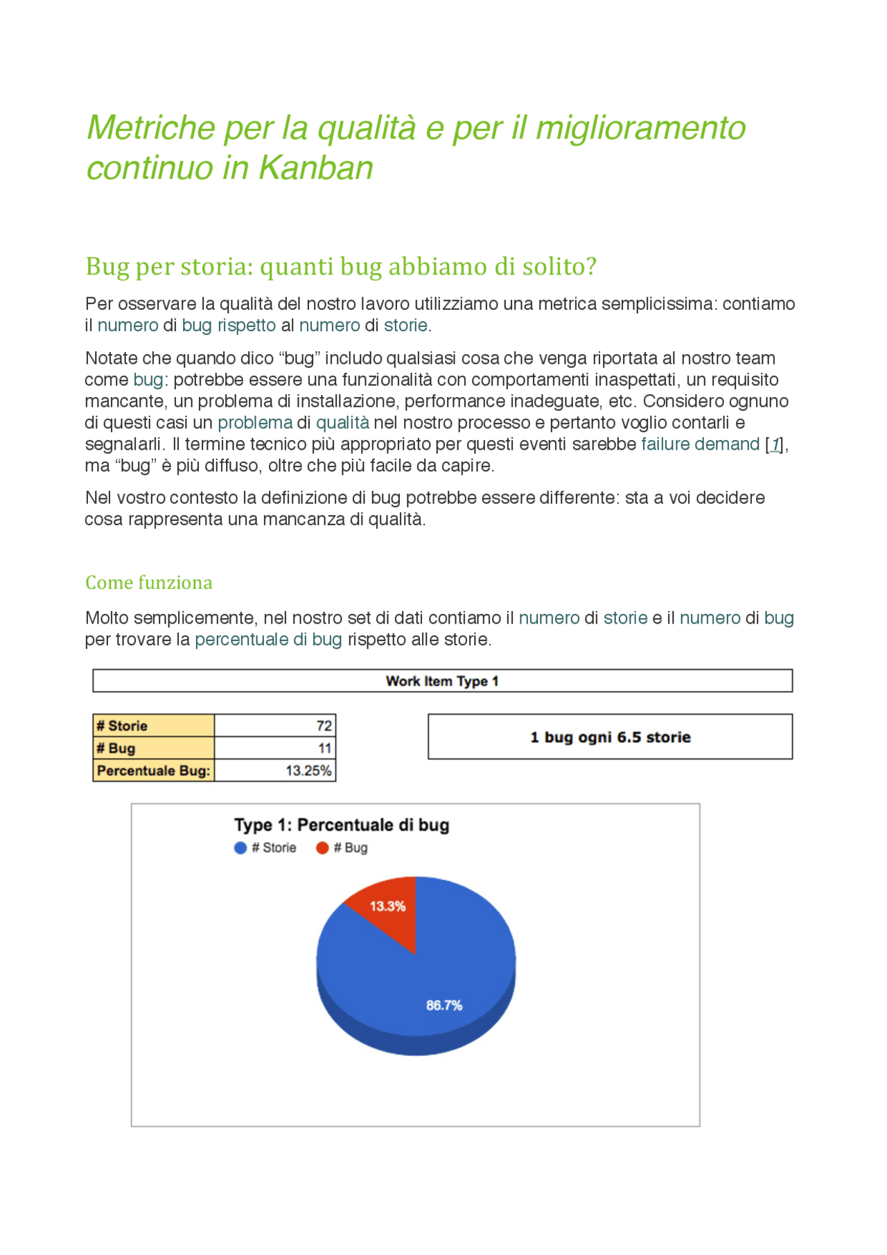 Metriche Per La Qualità Docsity