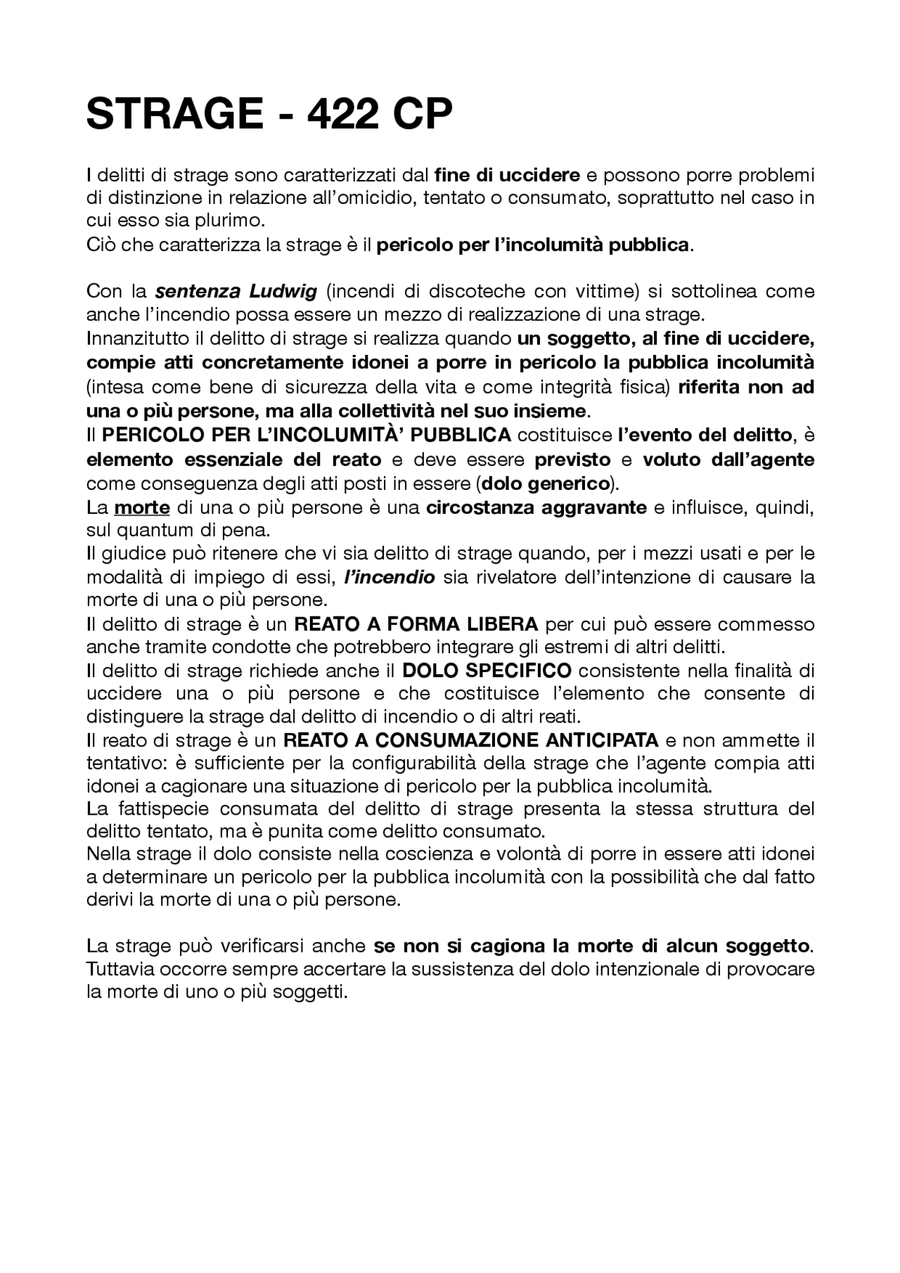 Riassunto Diritto Penale Ii Sintesi Del Corso Di Diritto Penale Docsity