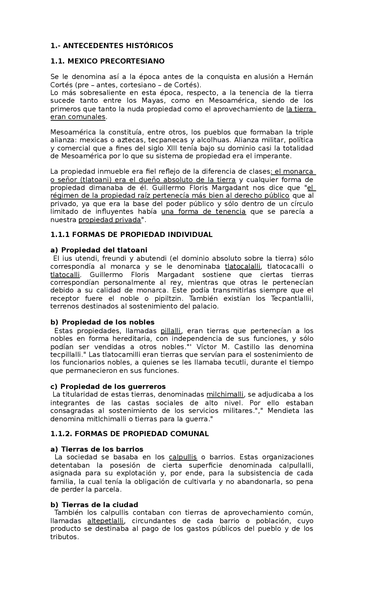 CONCEPTOS BASICOS DERECHO AGRARIO - Docsity