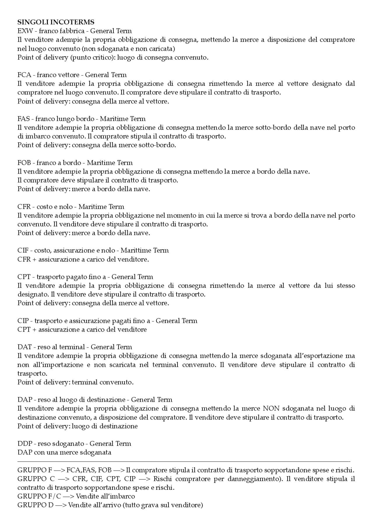Diritto Della Navigazione Docsity