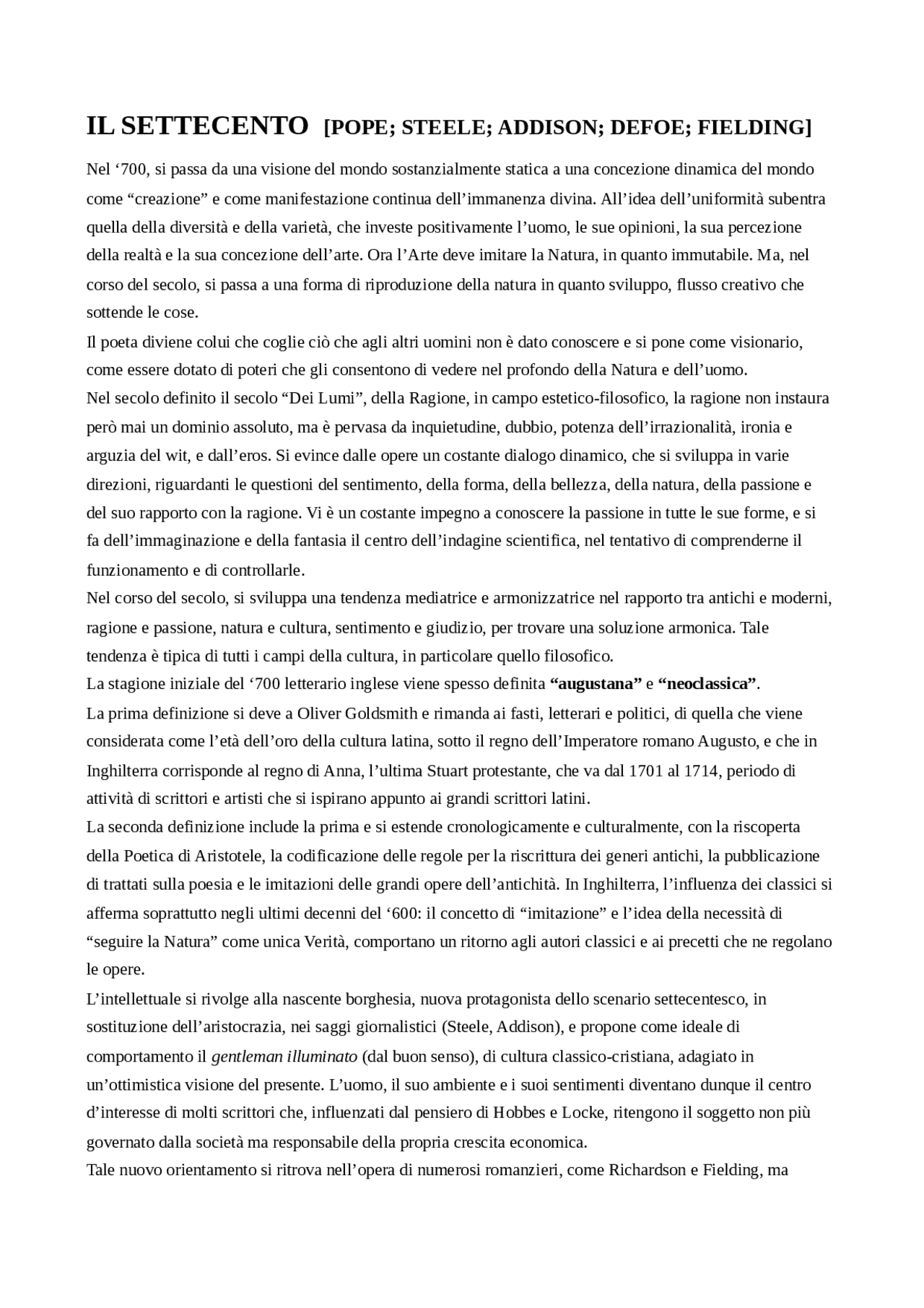 Manuale Bertinetti Volume 1 Docsity