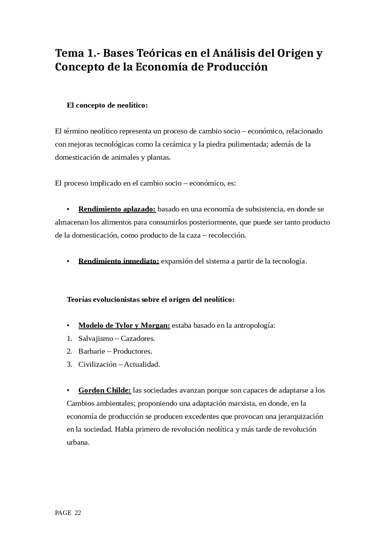 Apuntes Completos Prehistoria Docsity