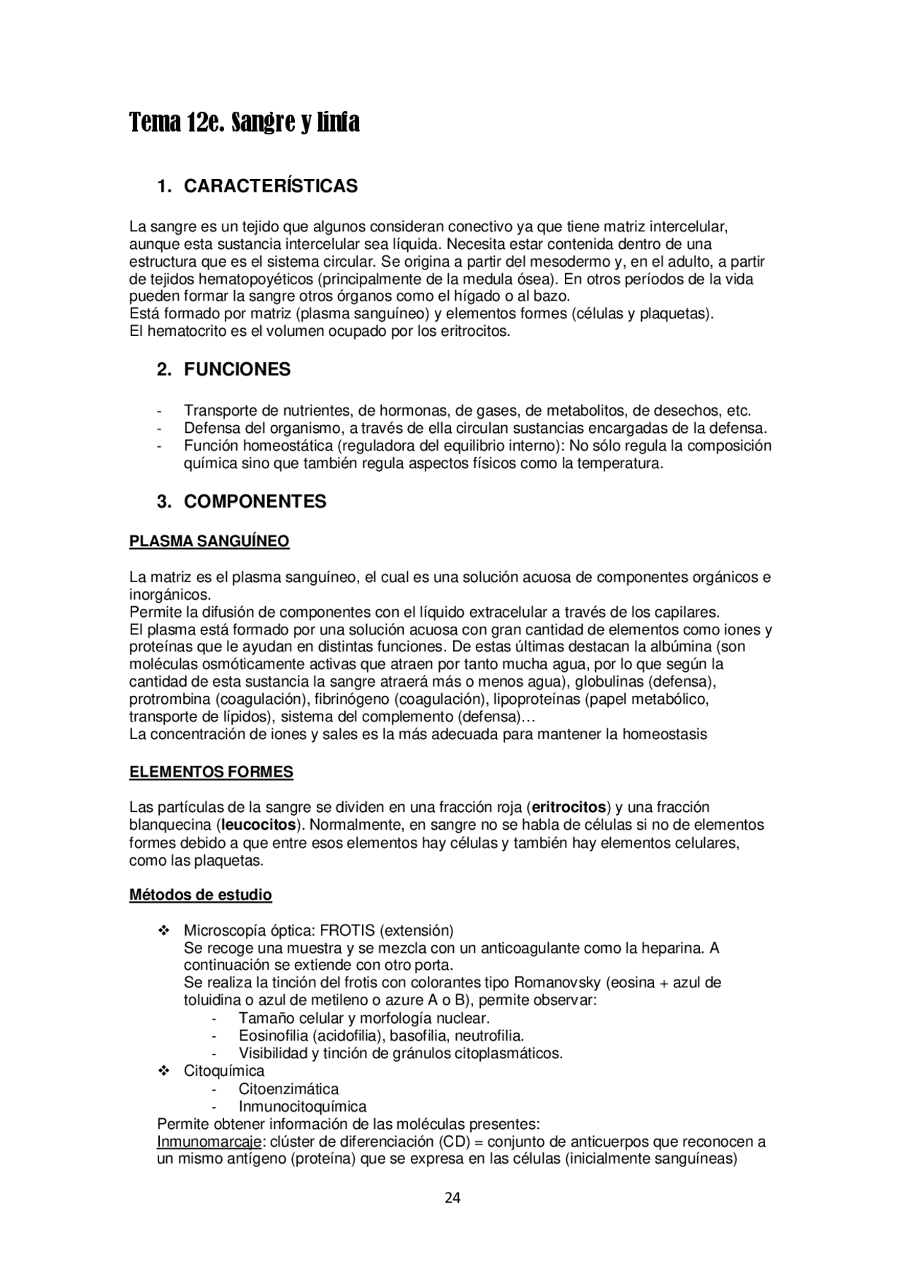Apuntes De Histología Docsity