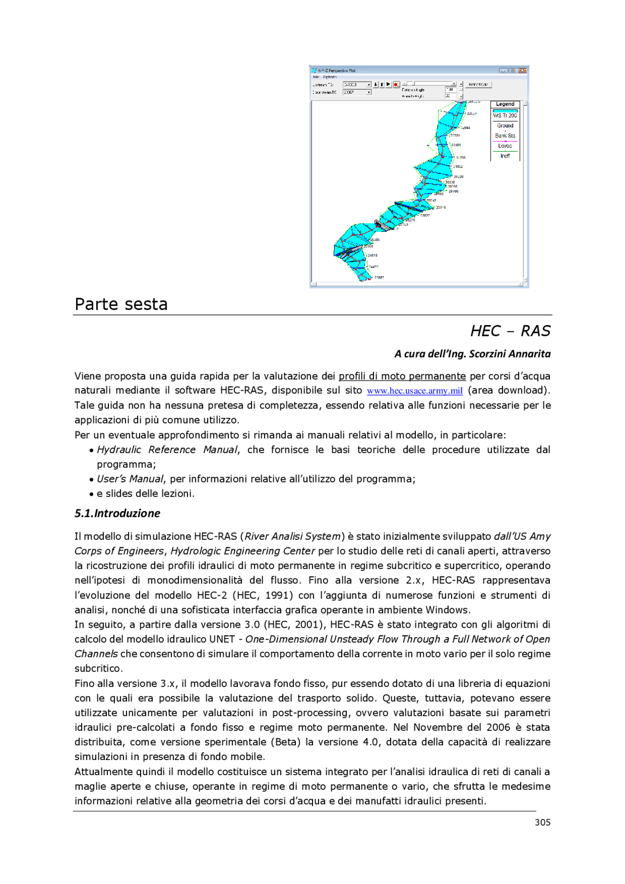 Guida all'uso di HEC RAS | Guide, Progetti e Ricerche di Ingegneria ...