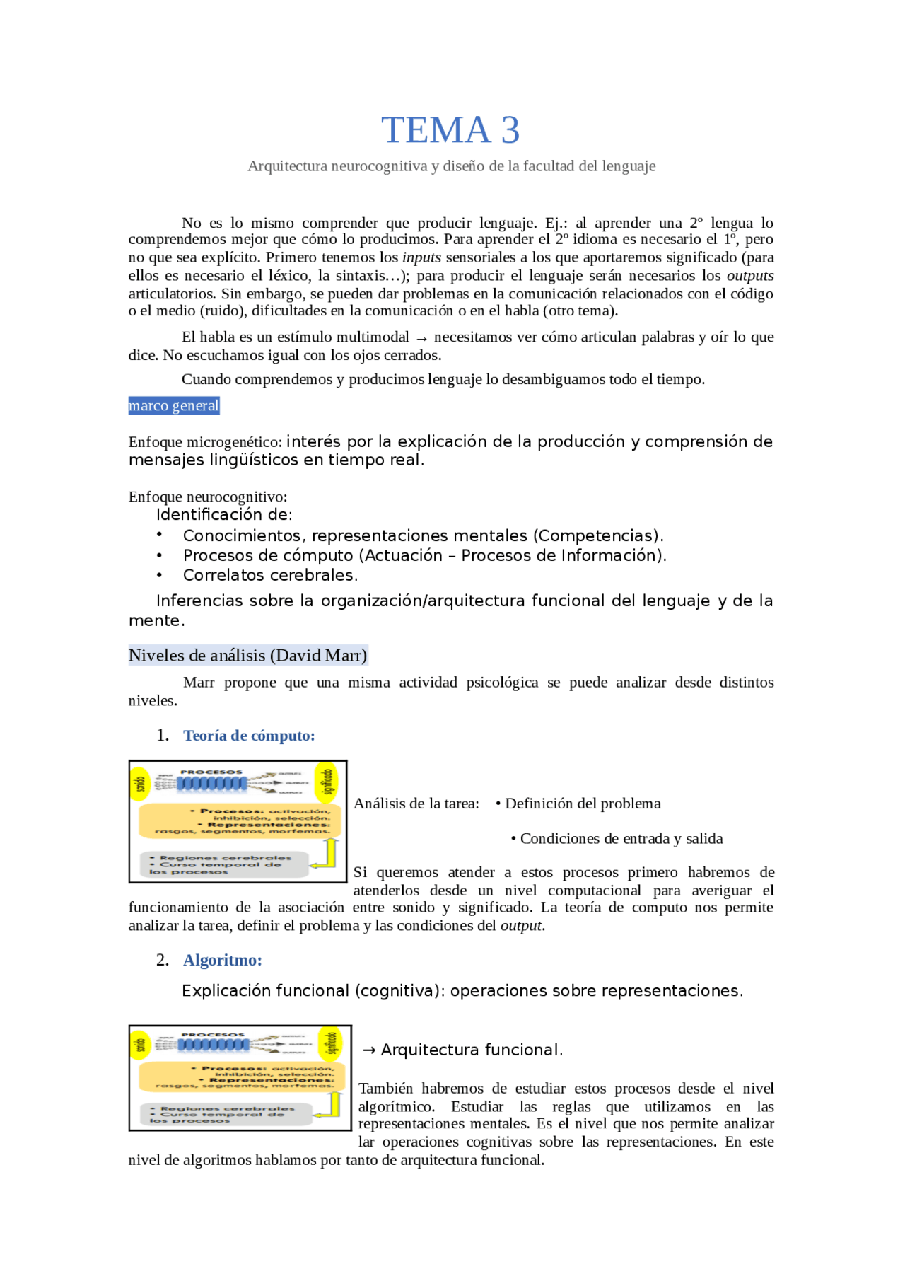 Tema 3 (todo) (apuntes + diapositivas) - Docsity