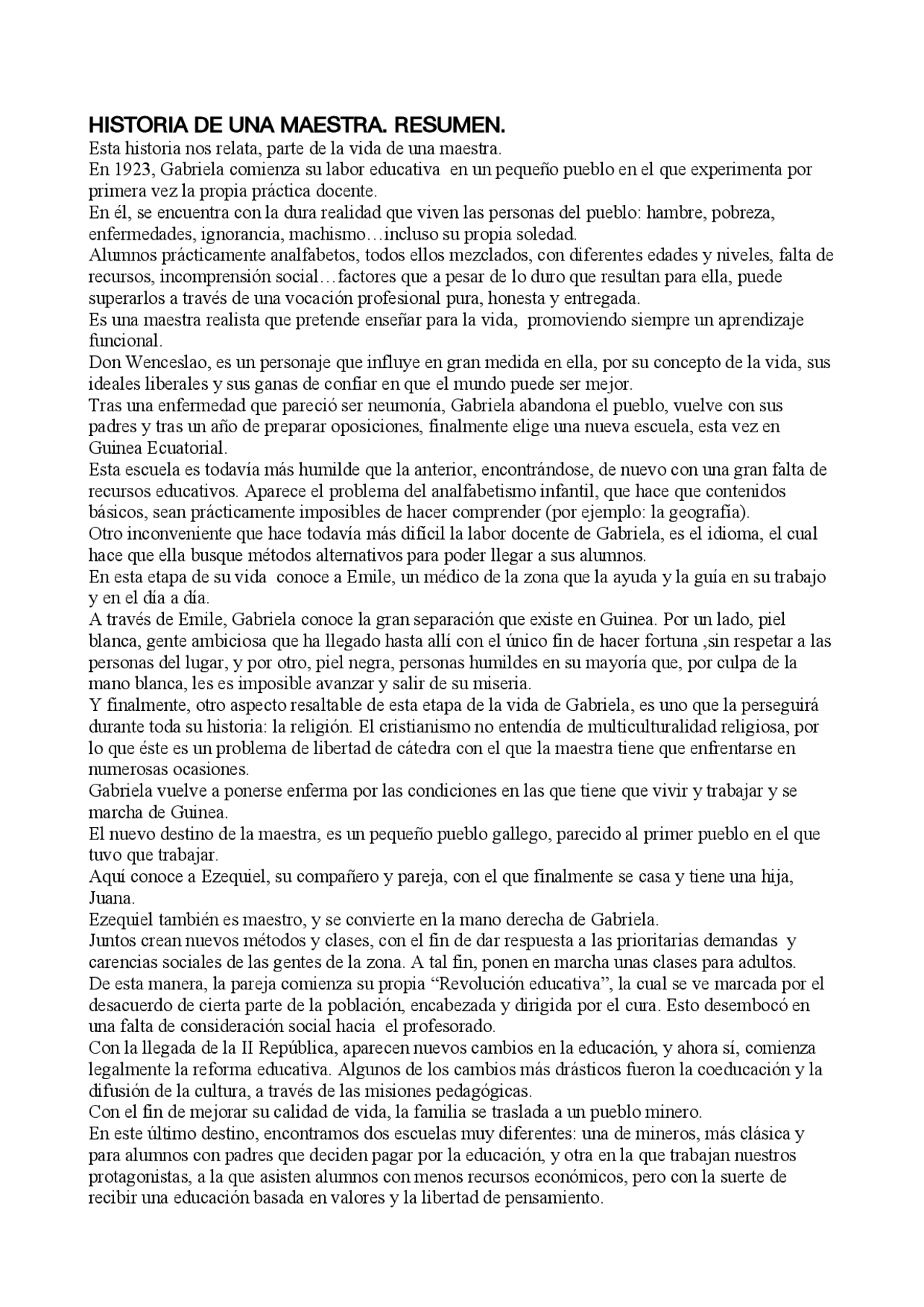 Esame Lettorato Spagnolo I Docsity