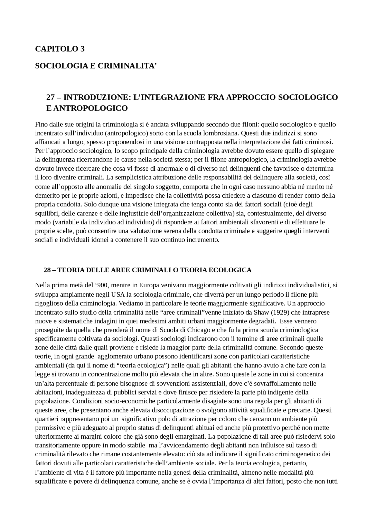 Compendio Di Criminologia Ponti Betsos Docsity