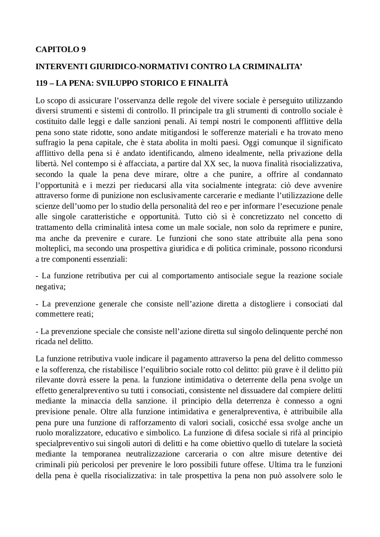 Compendio Di Criminologia Ponti Betsos Docsity