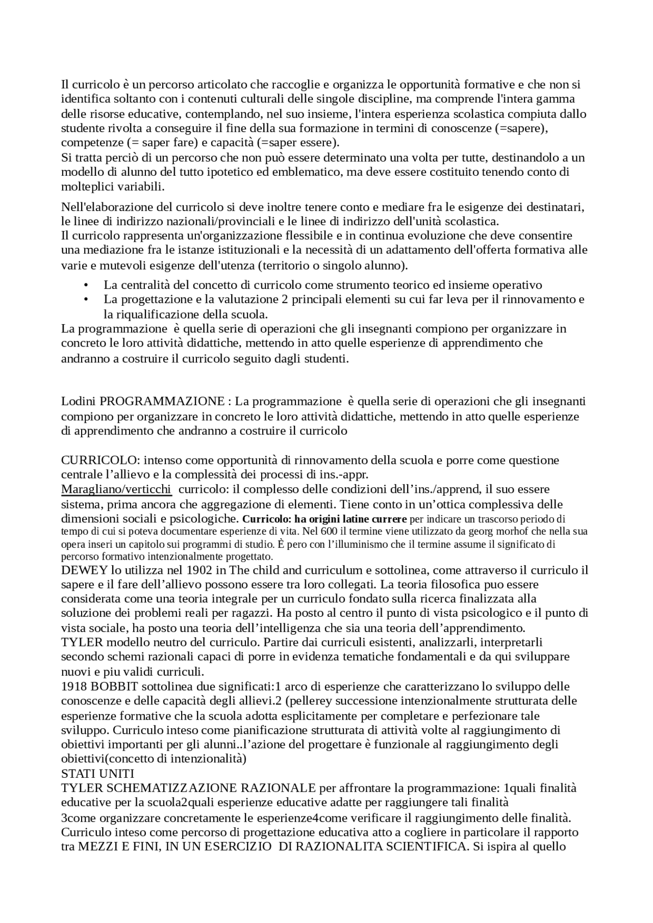 Valutazione Scolastica Docsity