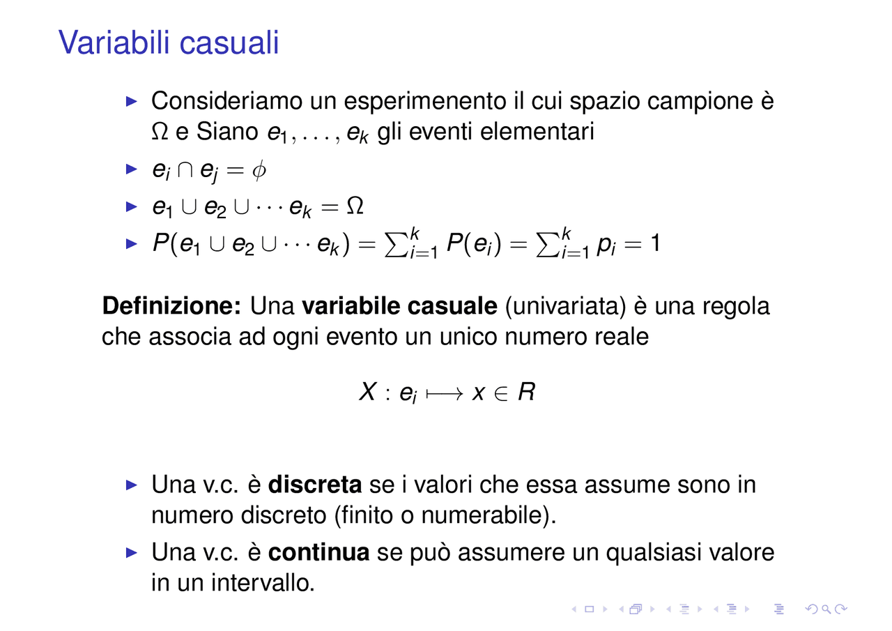 Statistica Inferenziale Docsity