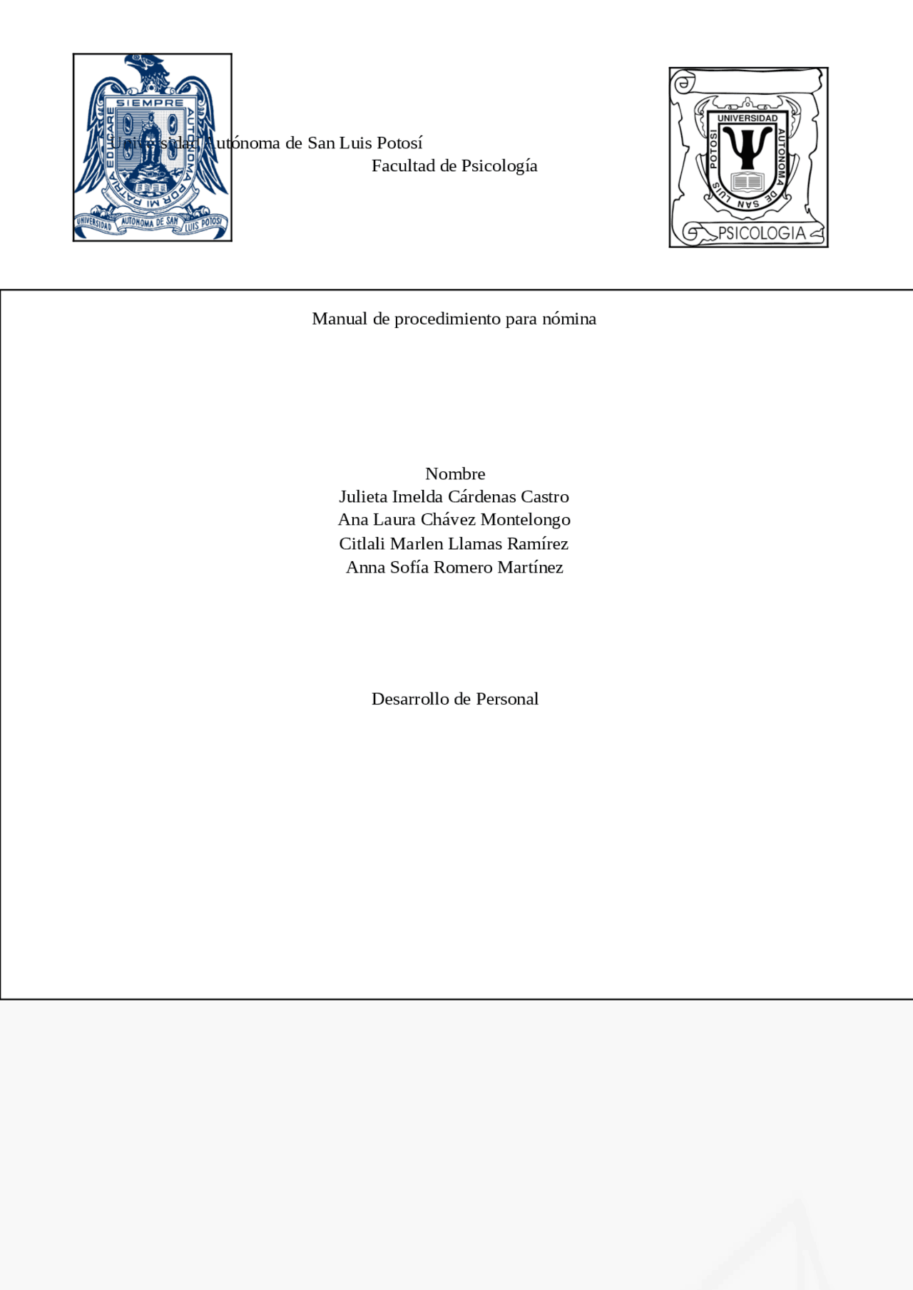 Desarrollo Comunitario Docsity