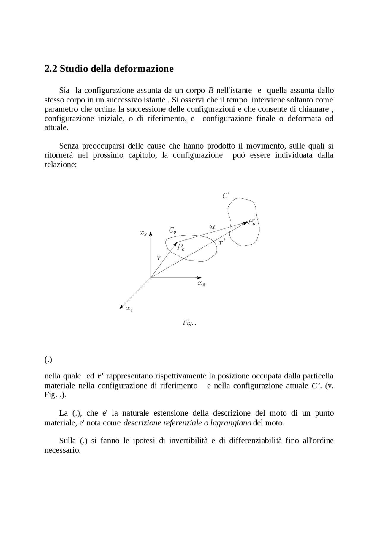 Scienza Deformazione Docsity