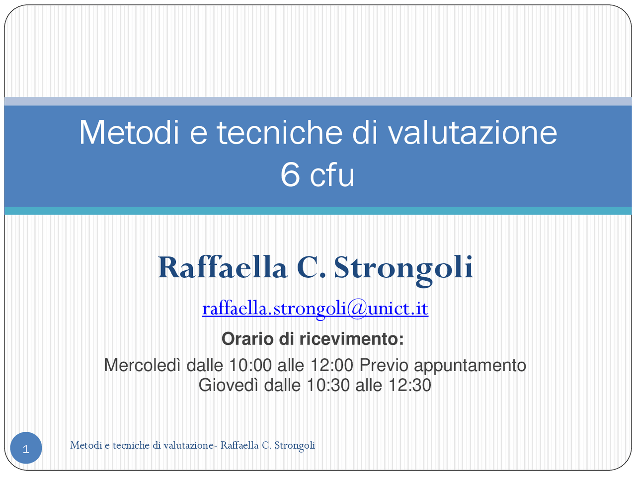 Slide manuale del contesto educativo - Docsity