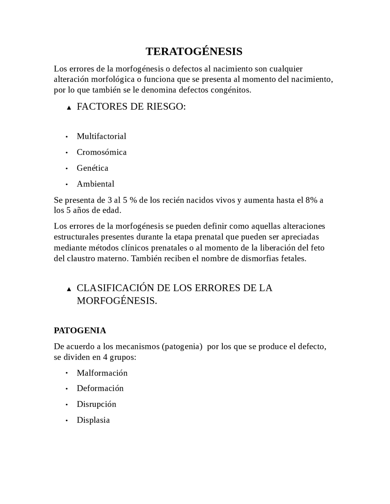 Embriologia De Lagman Docsity