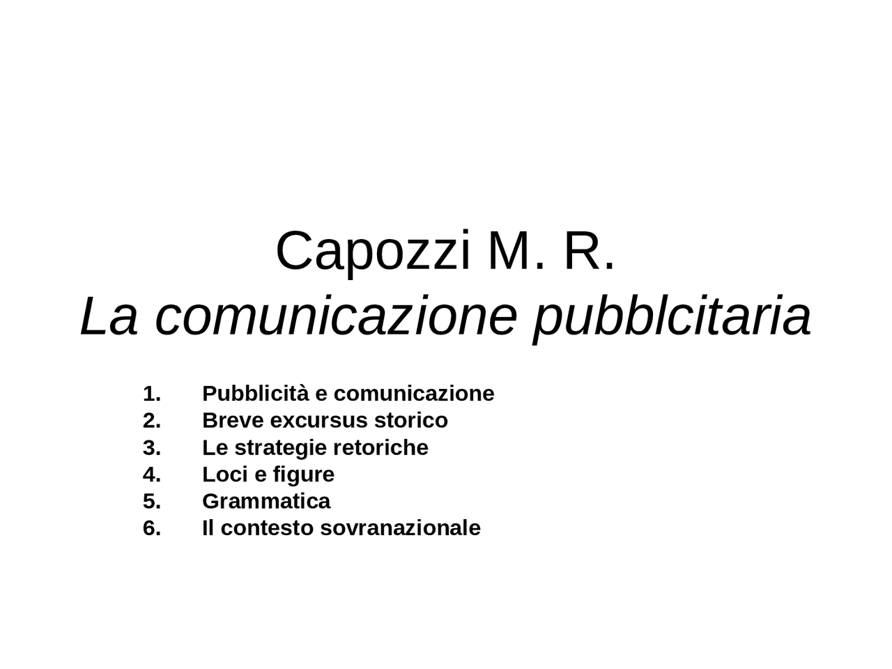 Slide Lingue Media E Pubblcapozzi1ppt Docsity