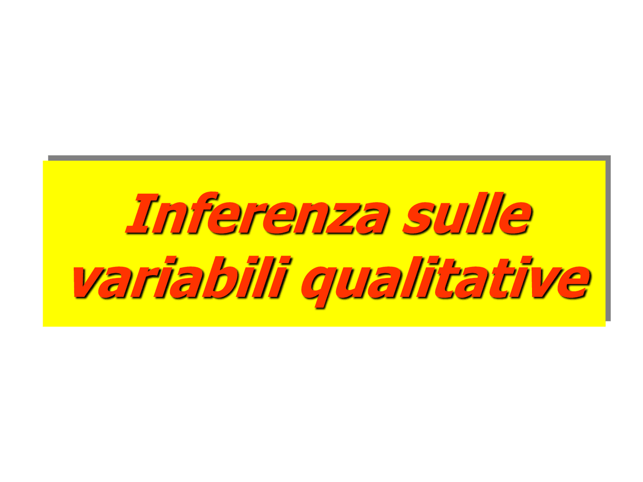Statistica di base slides - Docsity