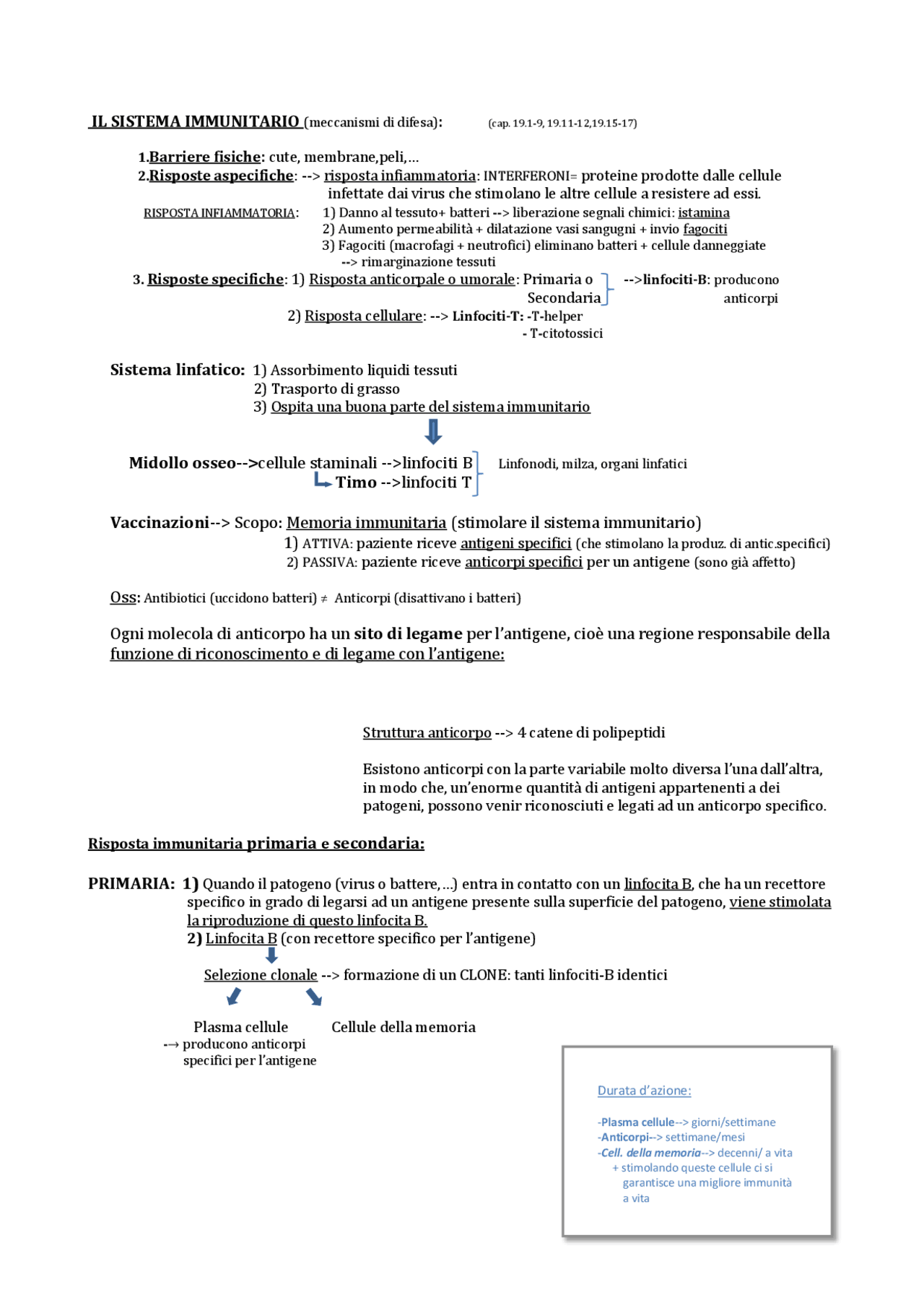 Riassunto Di Biologia Docsity