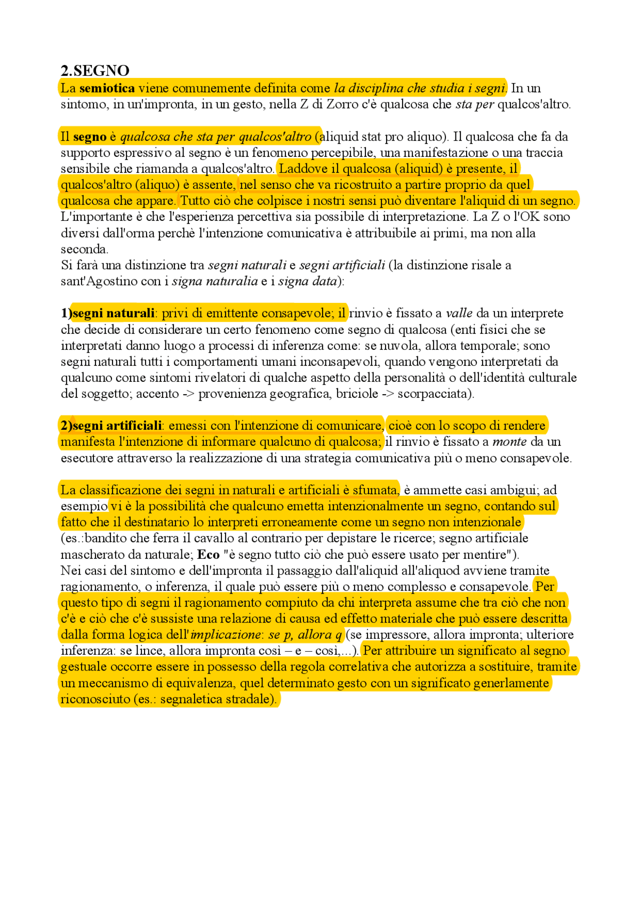 Semiotica Della Narrazione Docsity