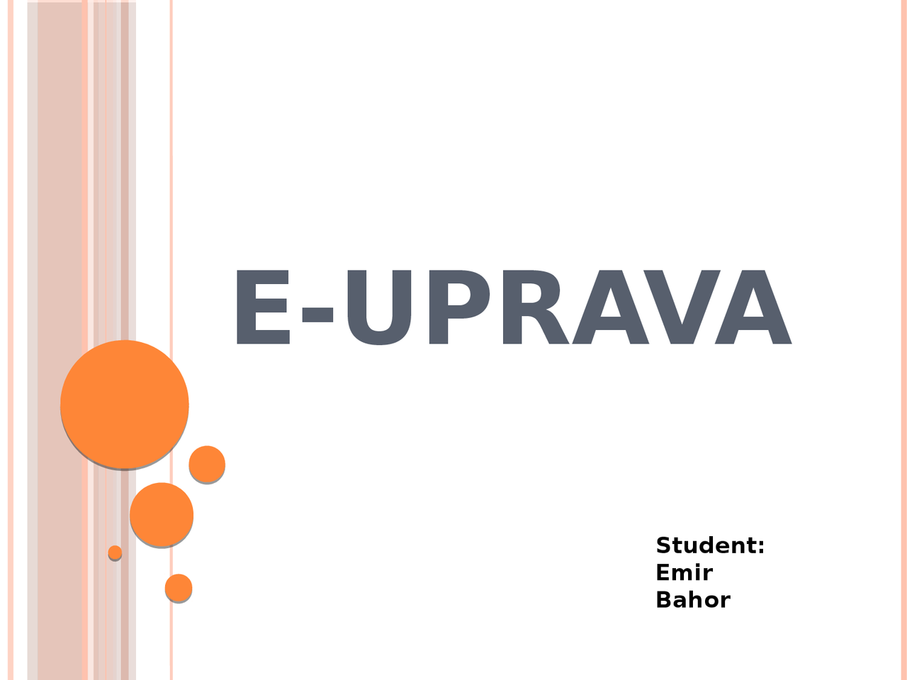 E Uprava Prezentacija Slajdovi Predlog Uvod U E Poslovanje Docsity