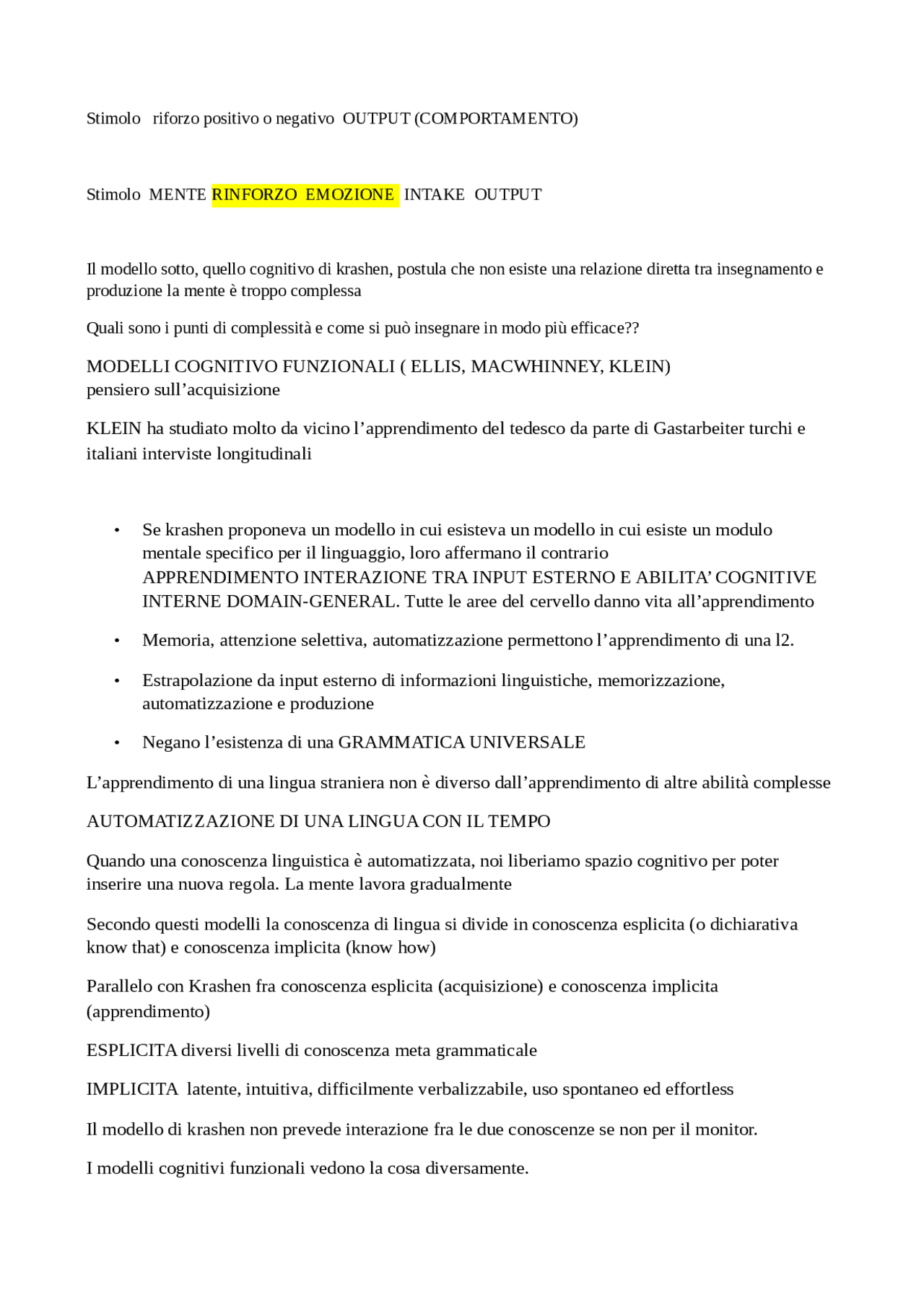 Didattica Dellitaliano Per Stranieri Docsity