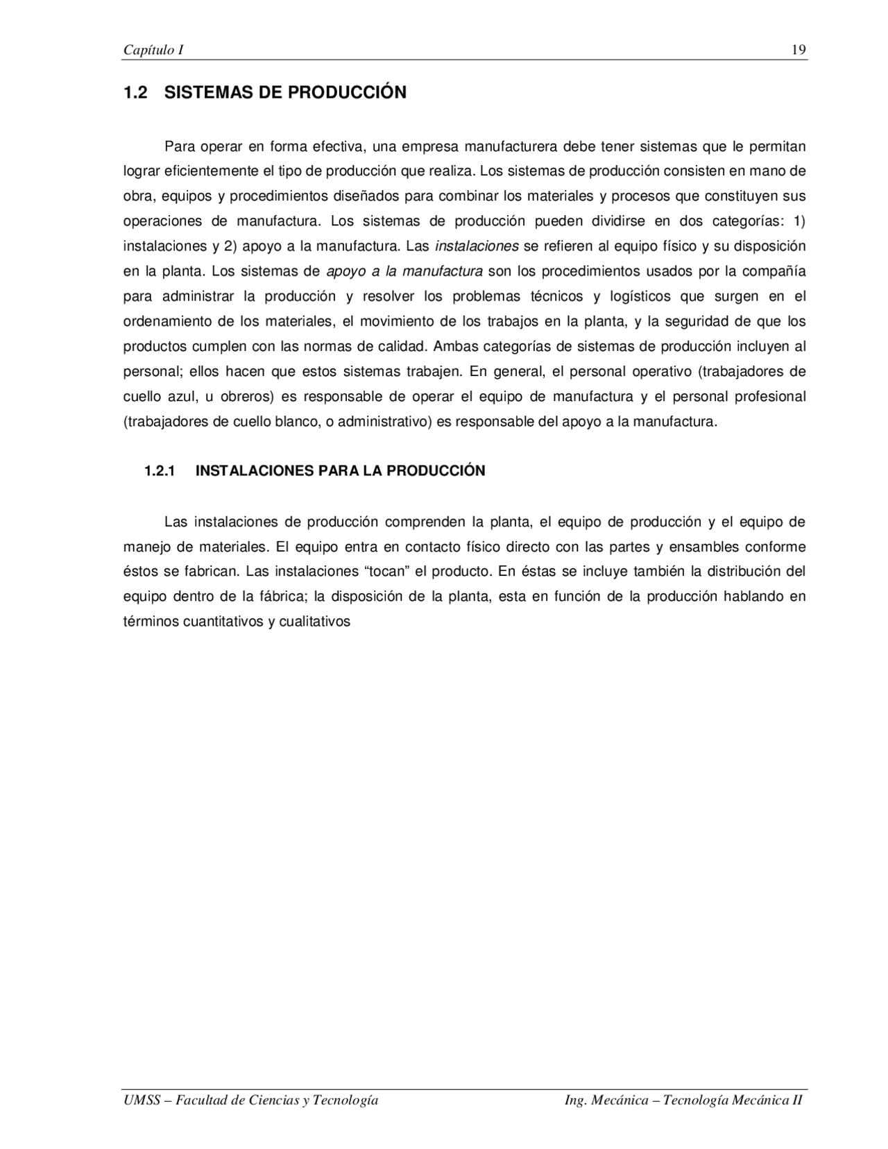 Capítulo I Introducción A Los Procesos De Manufactura Docsity
