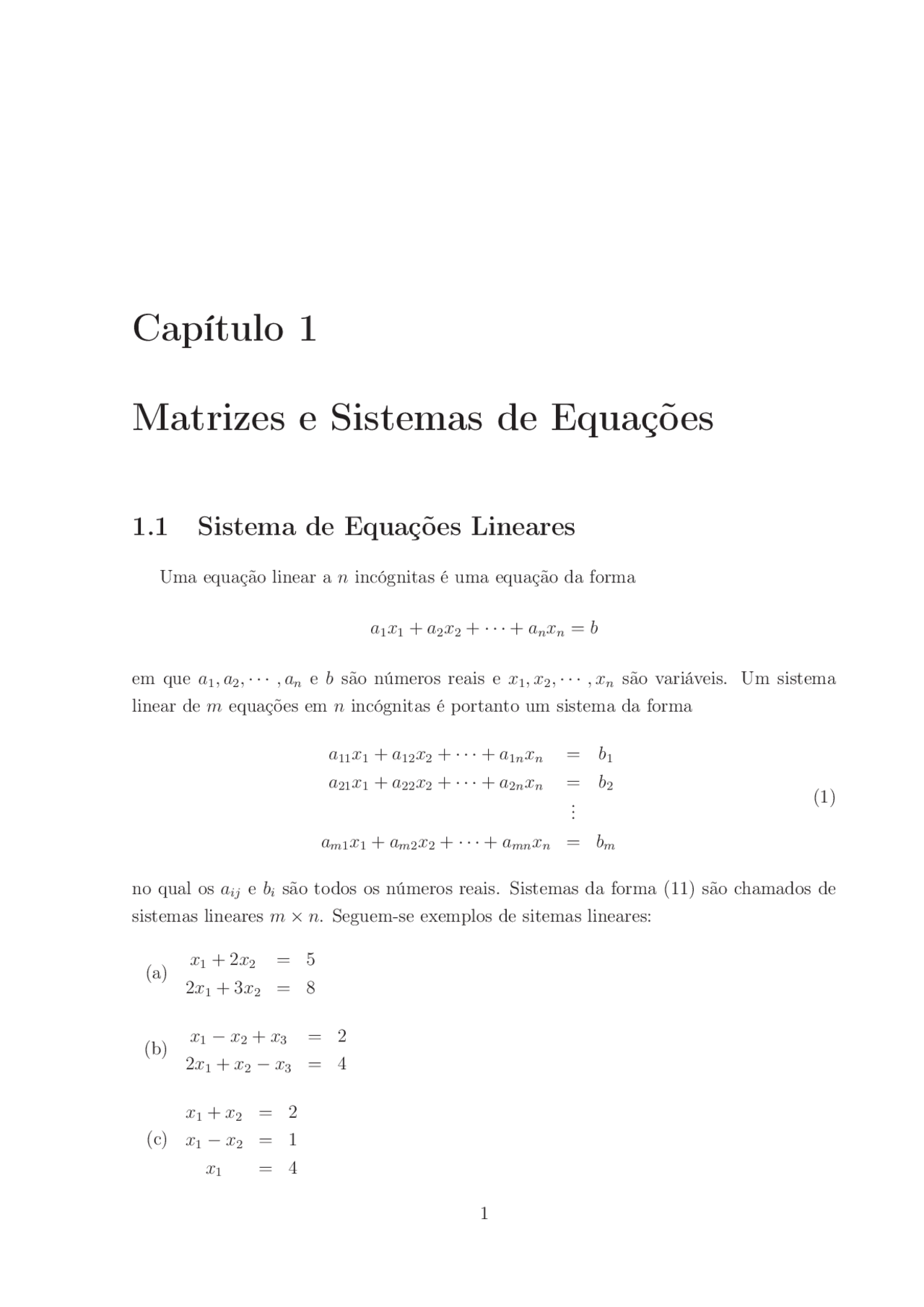 Apostila De Algebra Linear Docsity