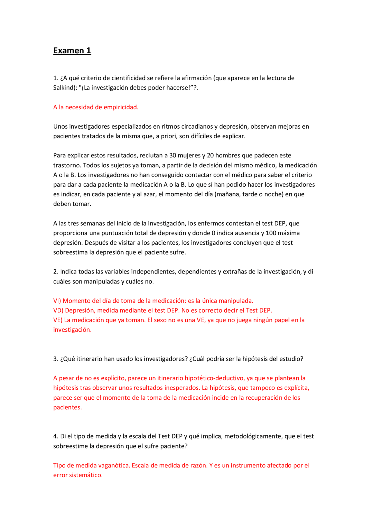 Introducció A Mètodes Dinvestigació Docsity