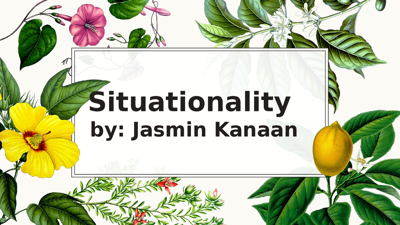 Situationality in textuality - Docsity