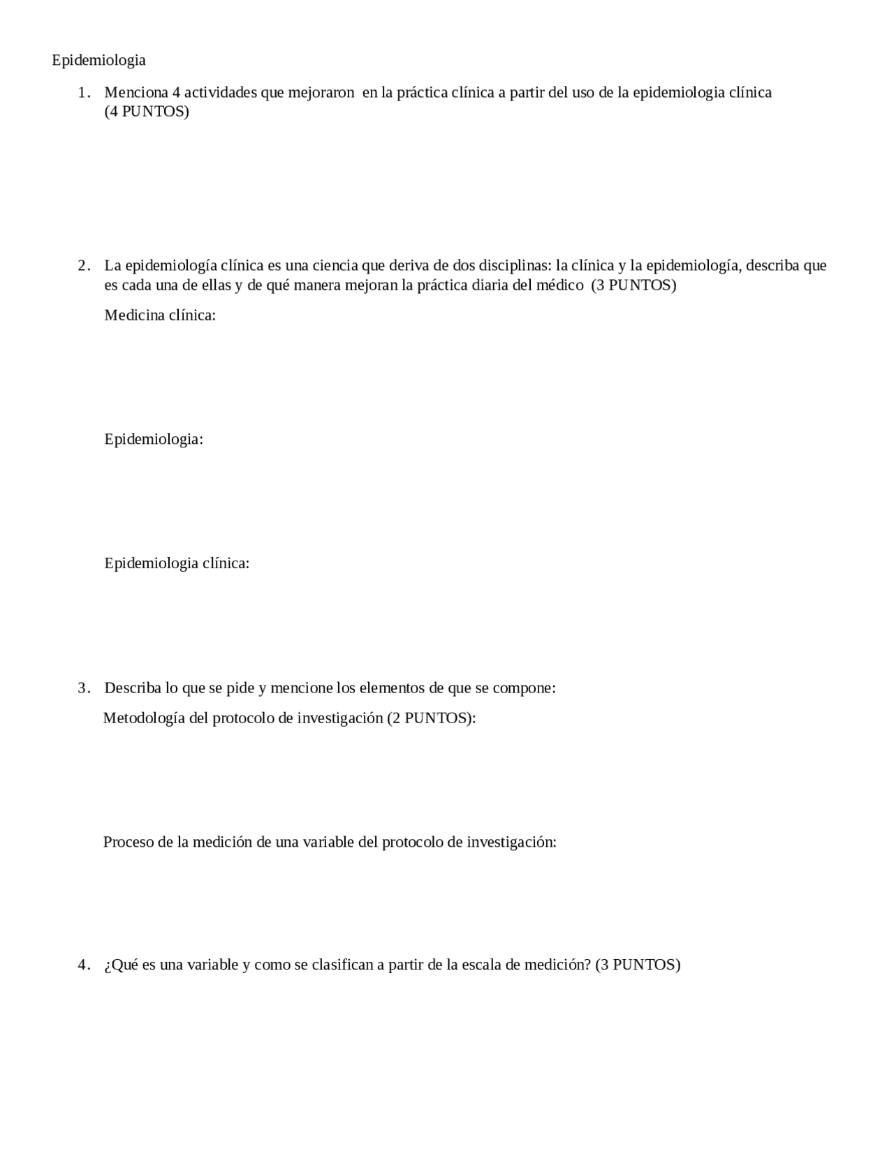 Epidemiologia Síntesis Resúmenes De Epidemiología Docsity