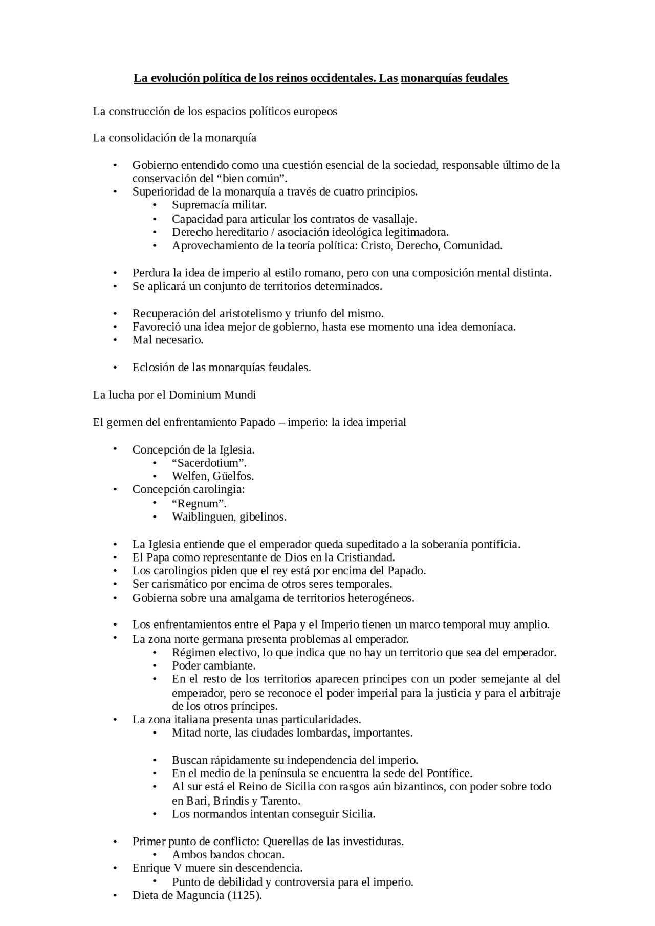 Tema 3 Historia Medieval Ii Usc Docsity