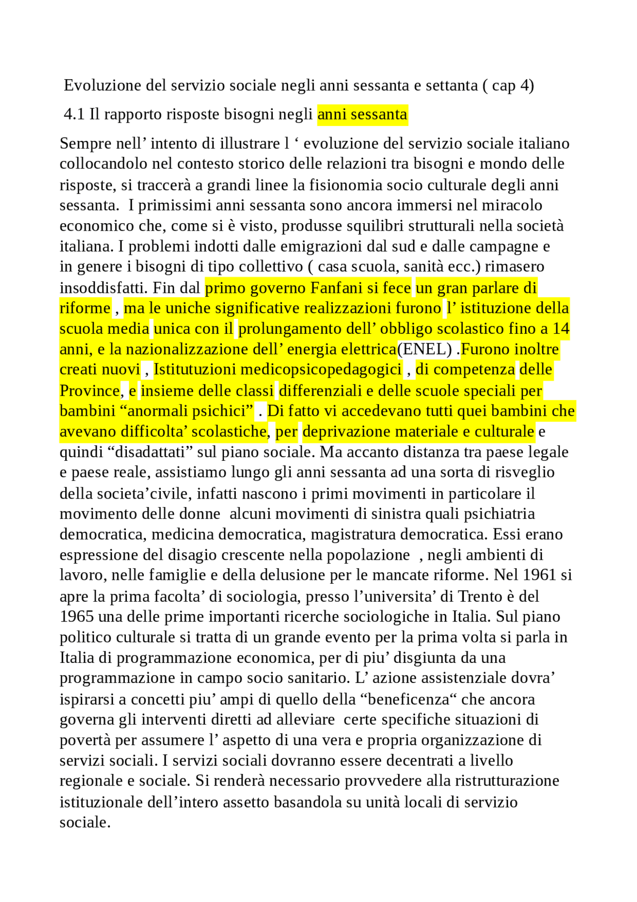 Elisabetta Neve Il Servizio Sociale Docsity