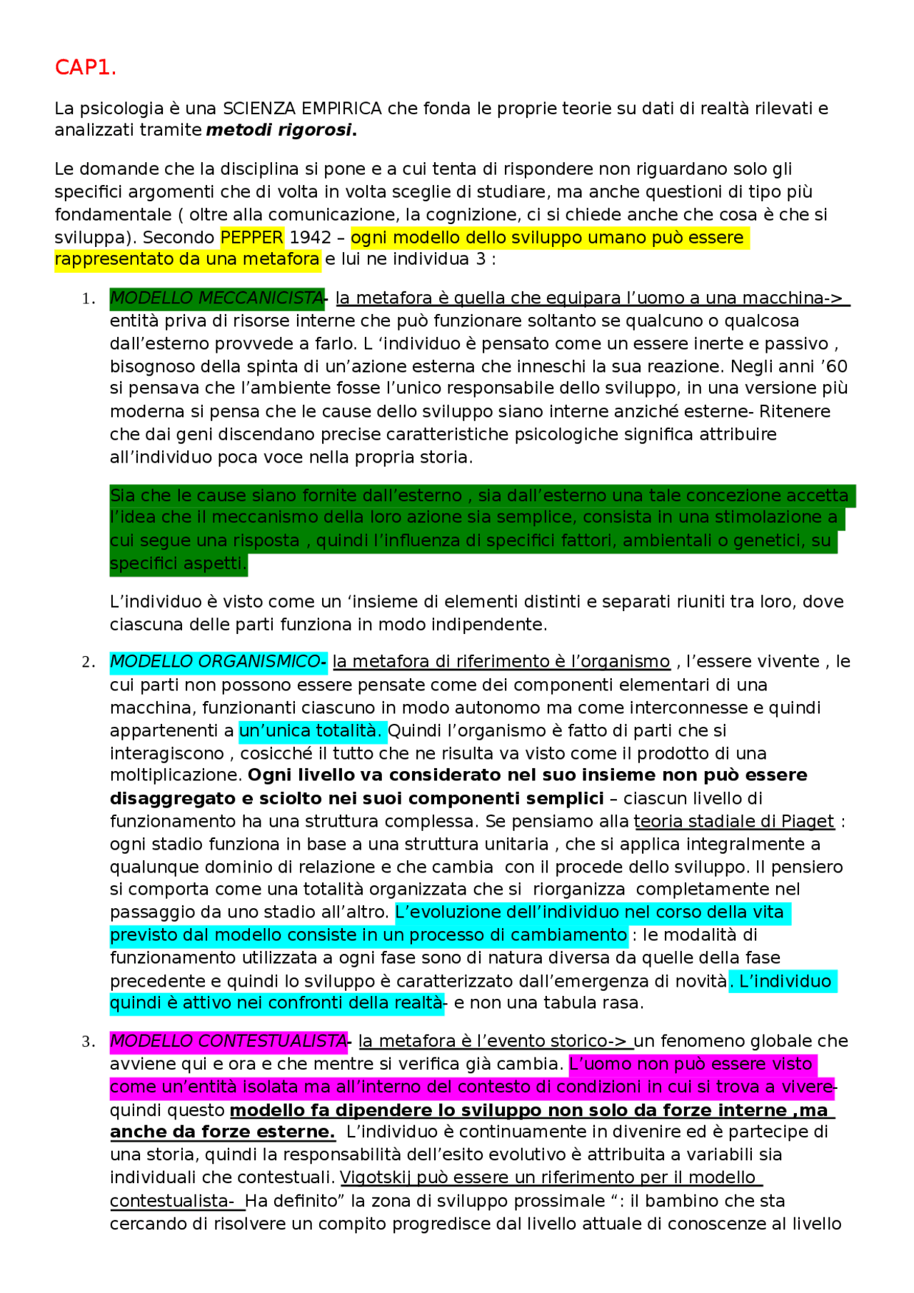 Il Bambino In Classe Docsity