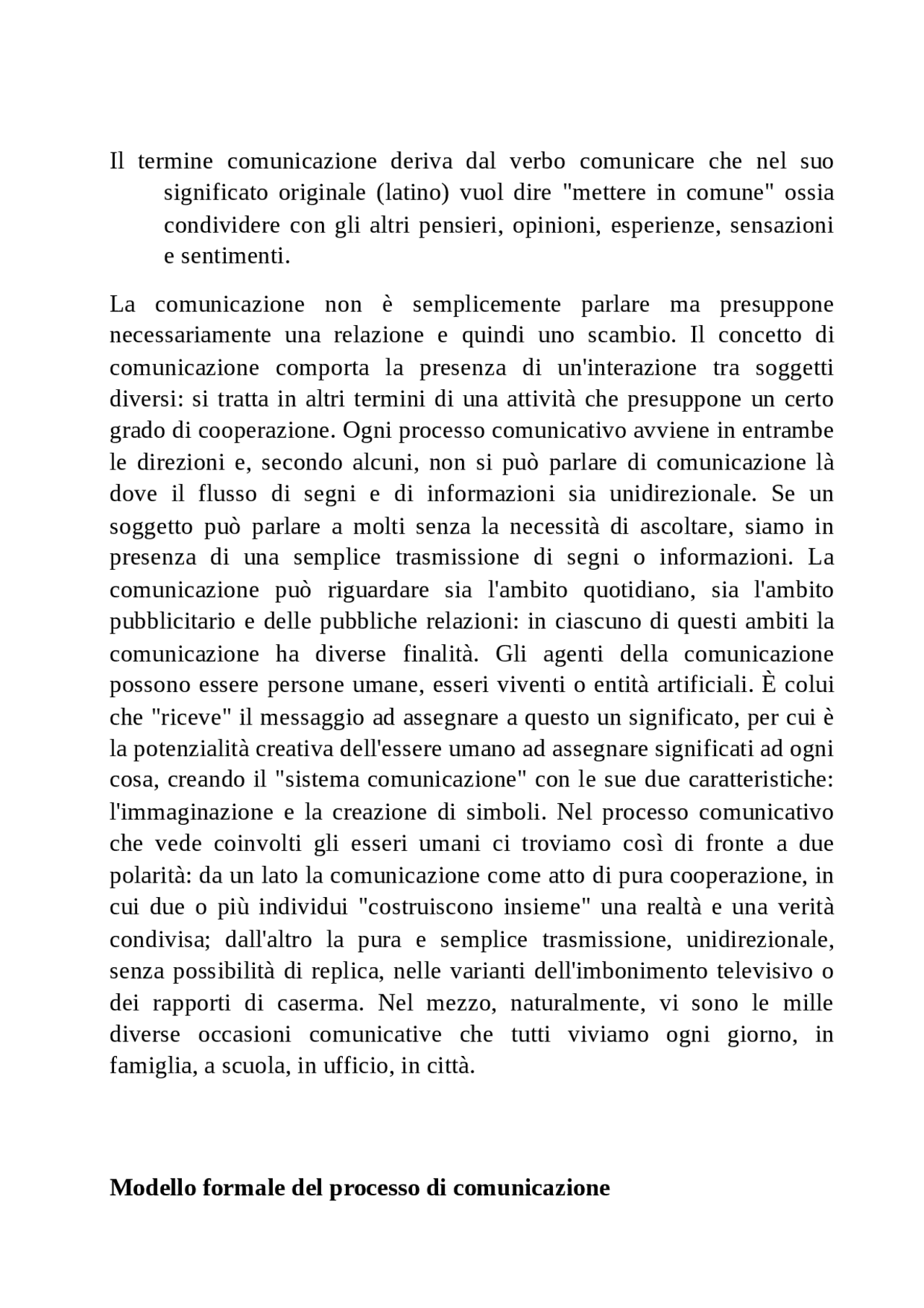 Tecniche Di Comunicazione Docsity